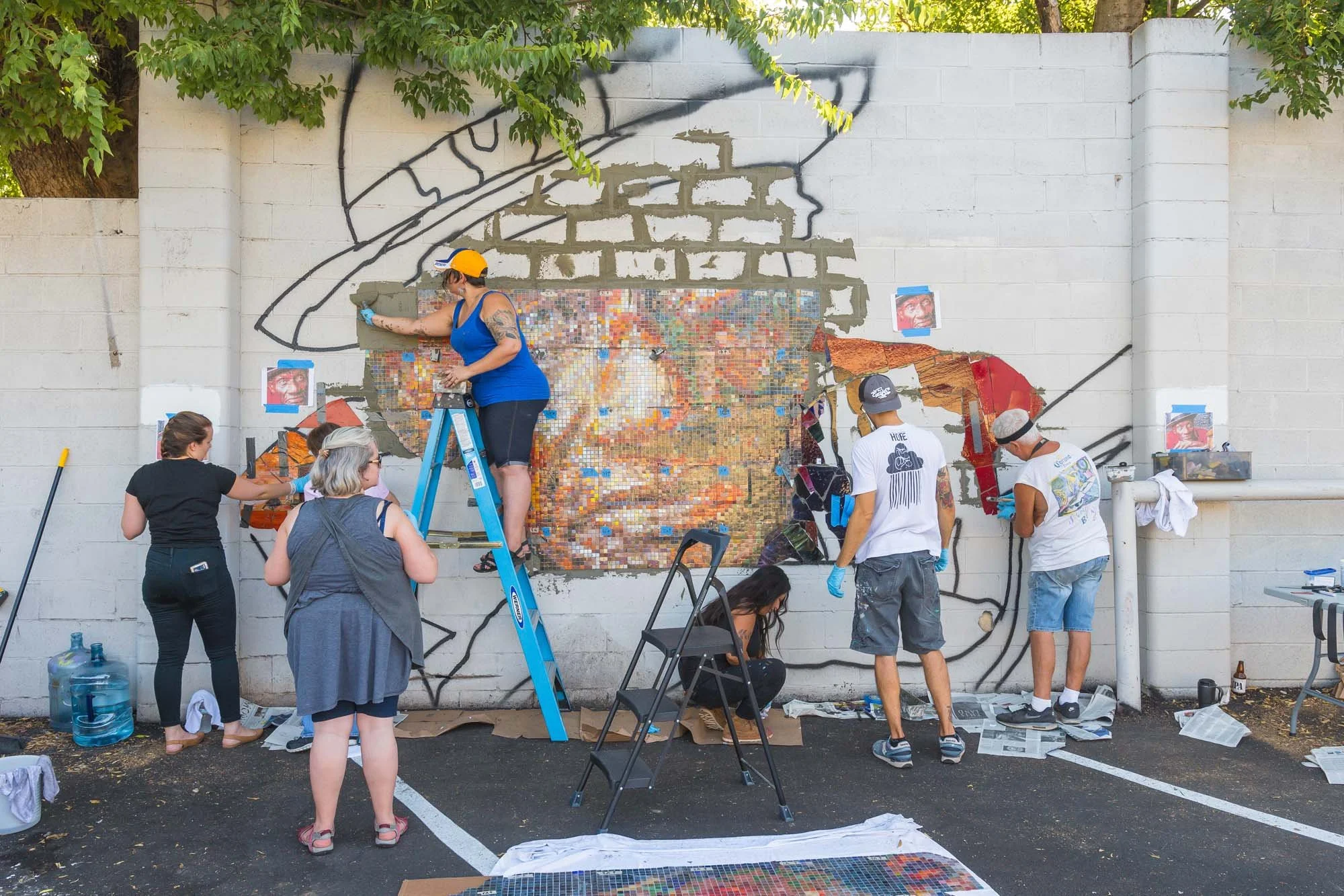 Roosevelt “Grey Ghost” Williams — The Mosaic Workshop