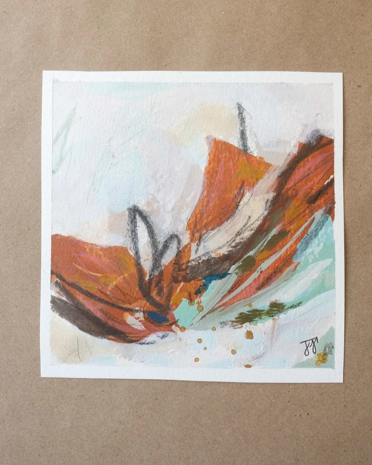 "Soulful Spirit" - An Original Floral Art Painting — Jen Fletcher