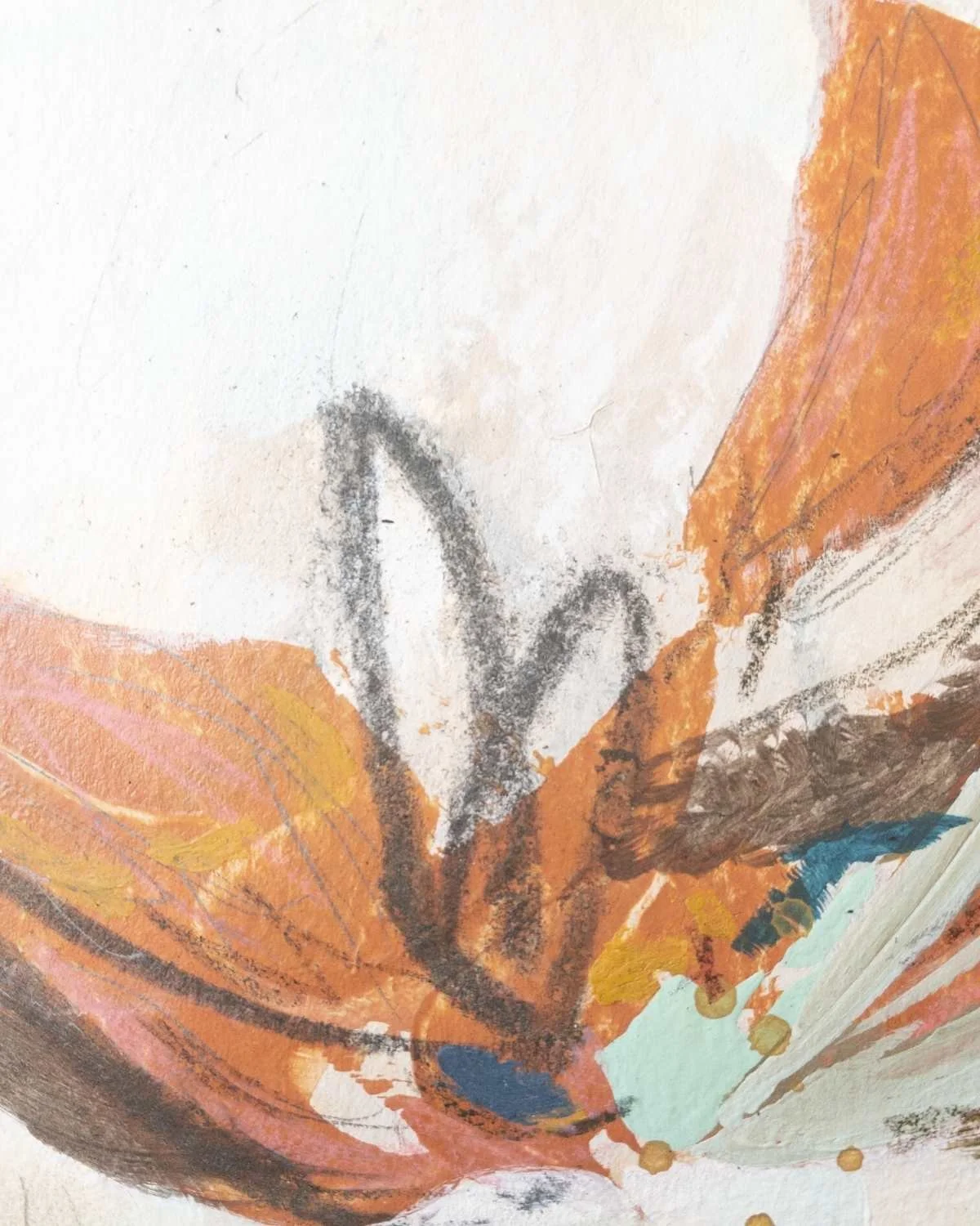 "Soulful Spirit" - An Original Floral Art Painting — Jen Fletcher