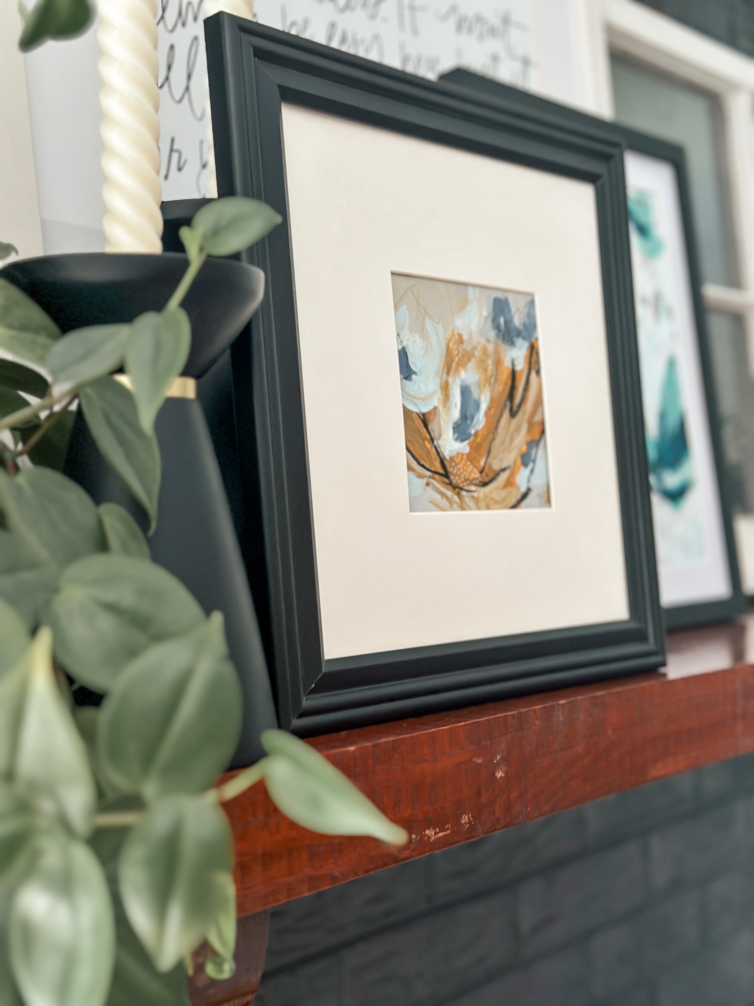 "The Ember Still Burns" - An Original Floral Art Painting — Jen Fletcher