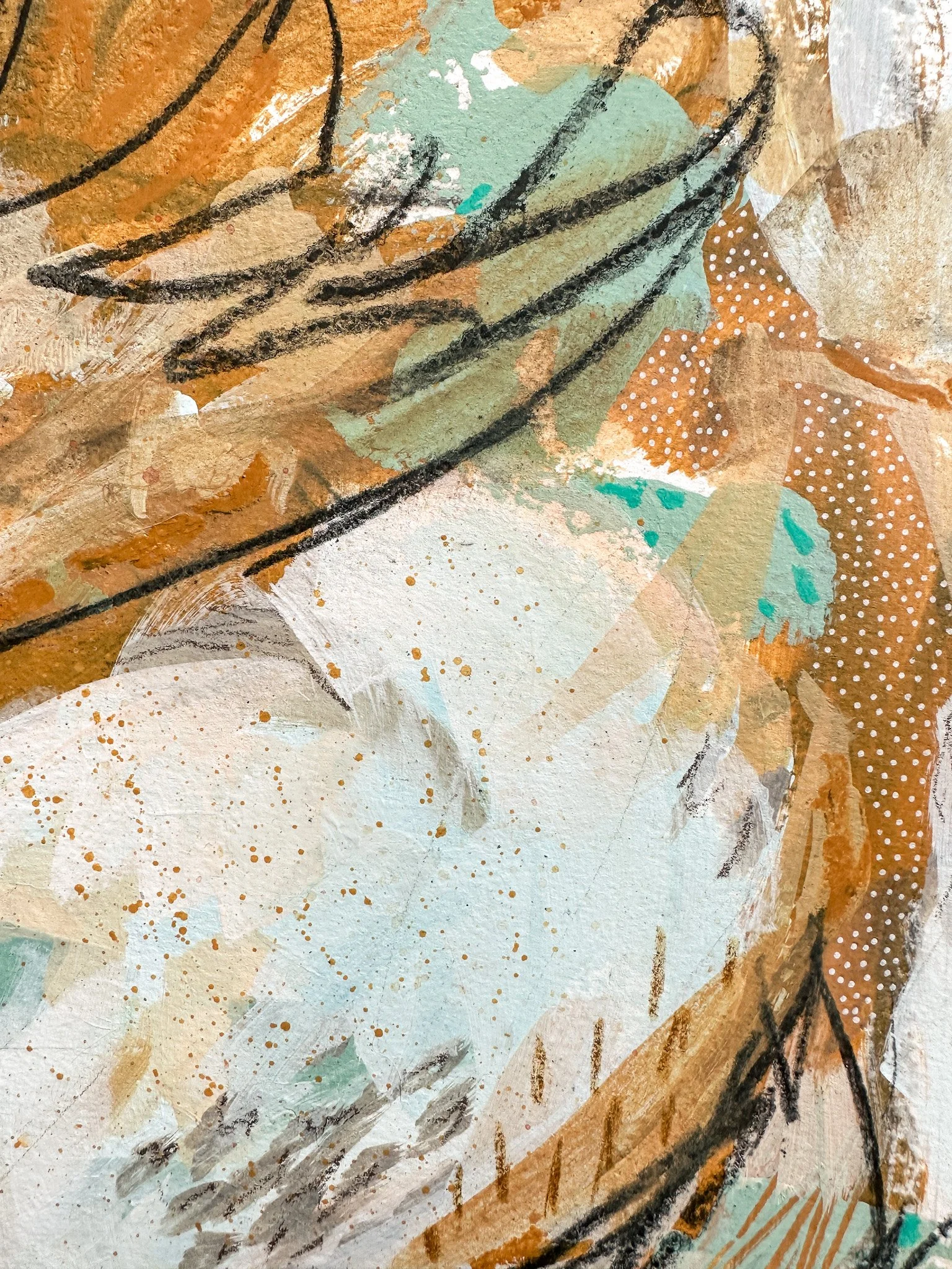 "Soulful Spirit" - An Original Floral Art Painting — Jen Fletcher