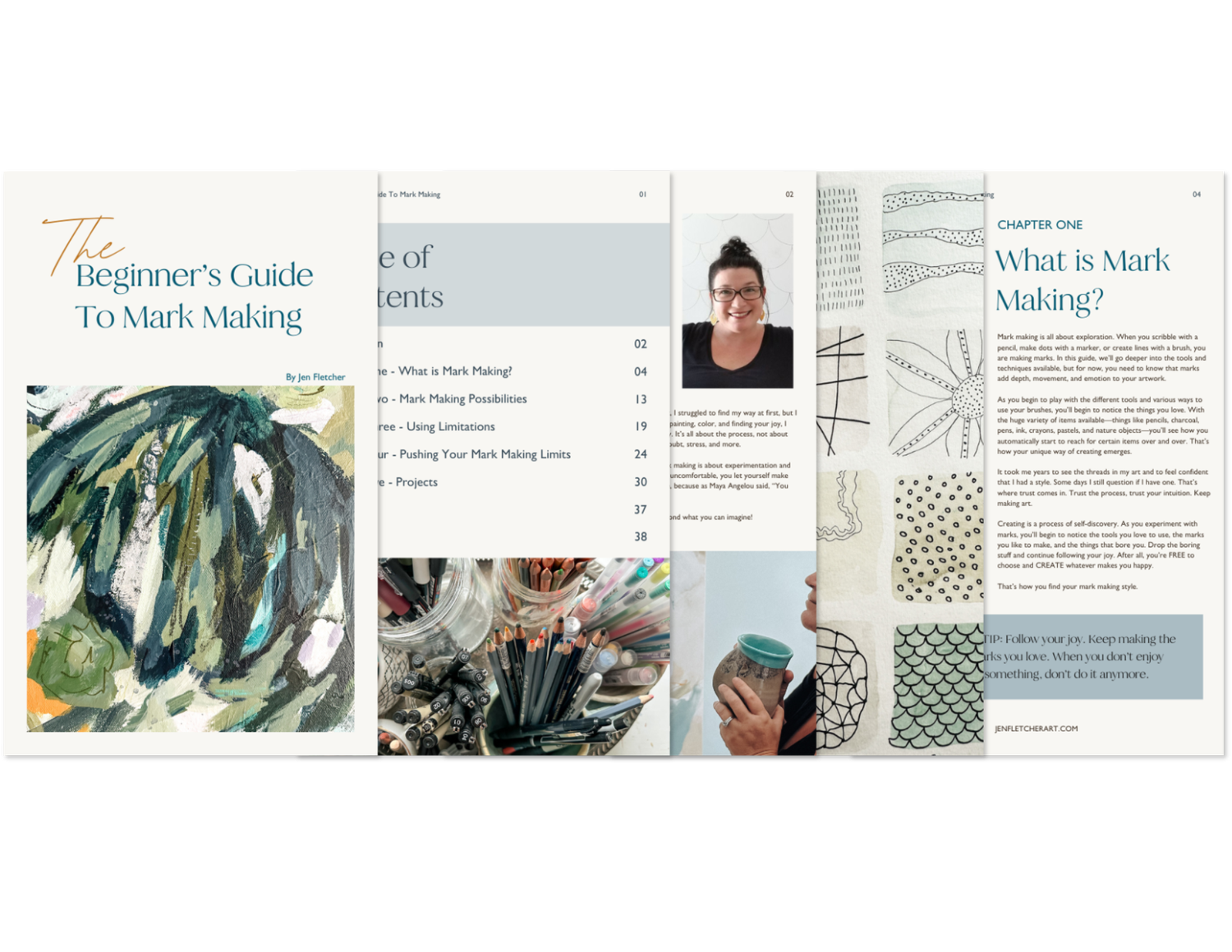 Beginners Mark Making — Jen Fletcher