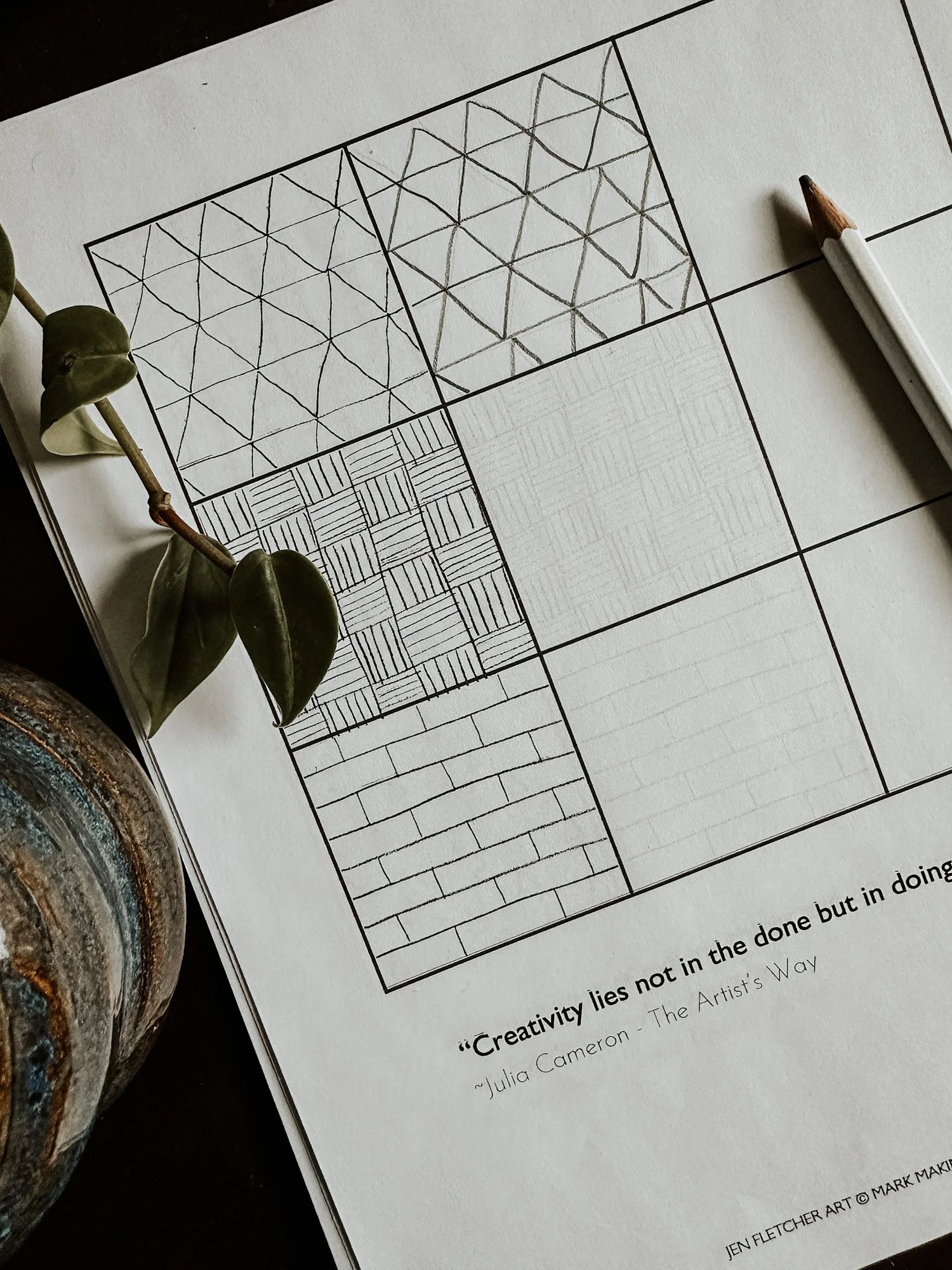 Mark Making Made Easy — Jen Fletcher