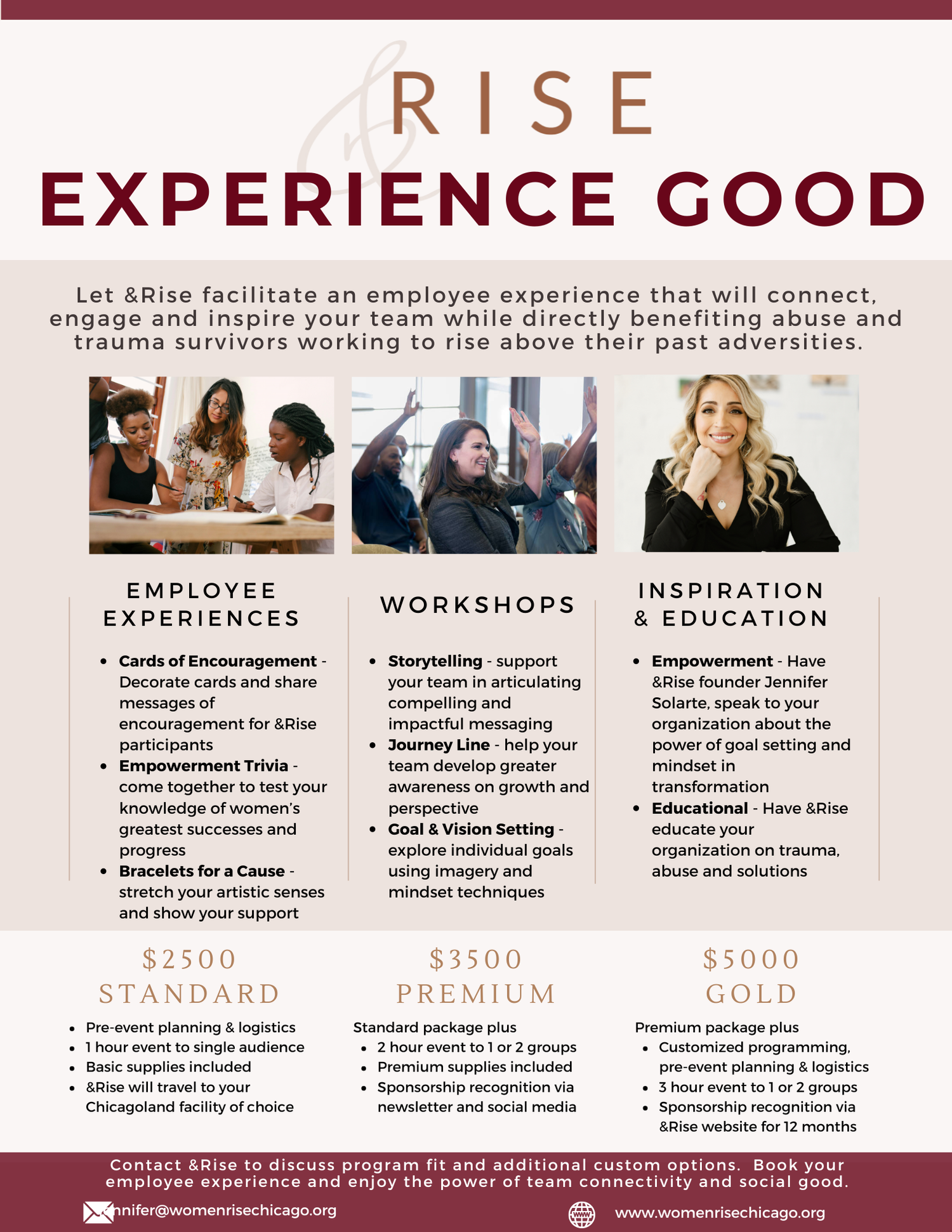Book a unique and affordable corporate experience for your employees ...