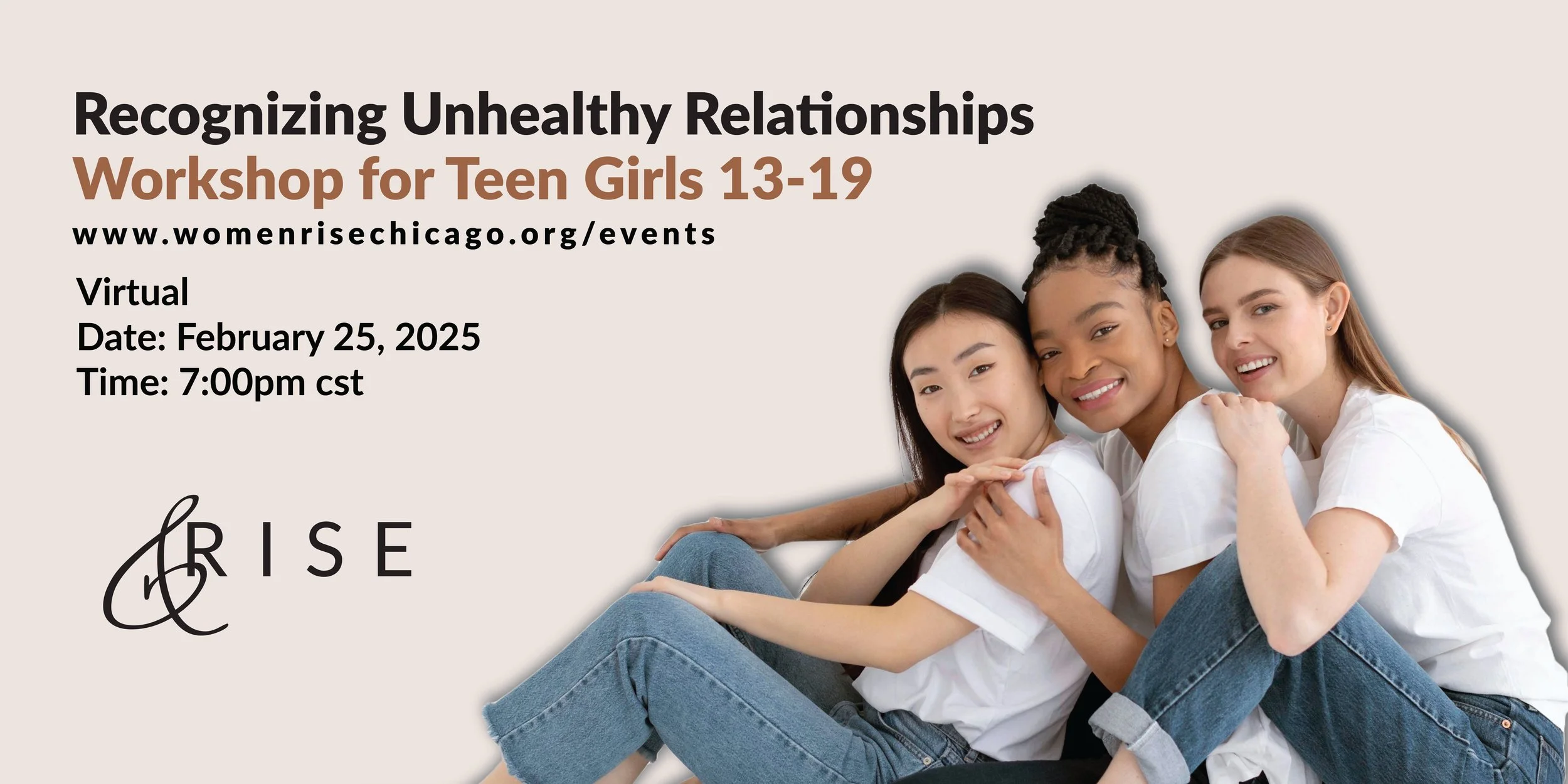 Recognizing Unhealthy Relationships Workshop for Teens Girls 13-19 — &Rise
