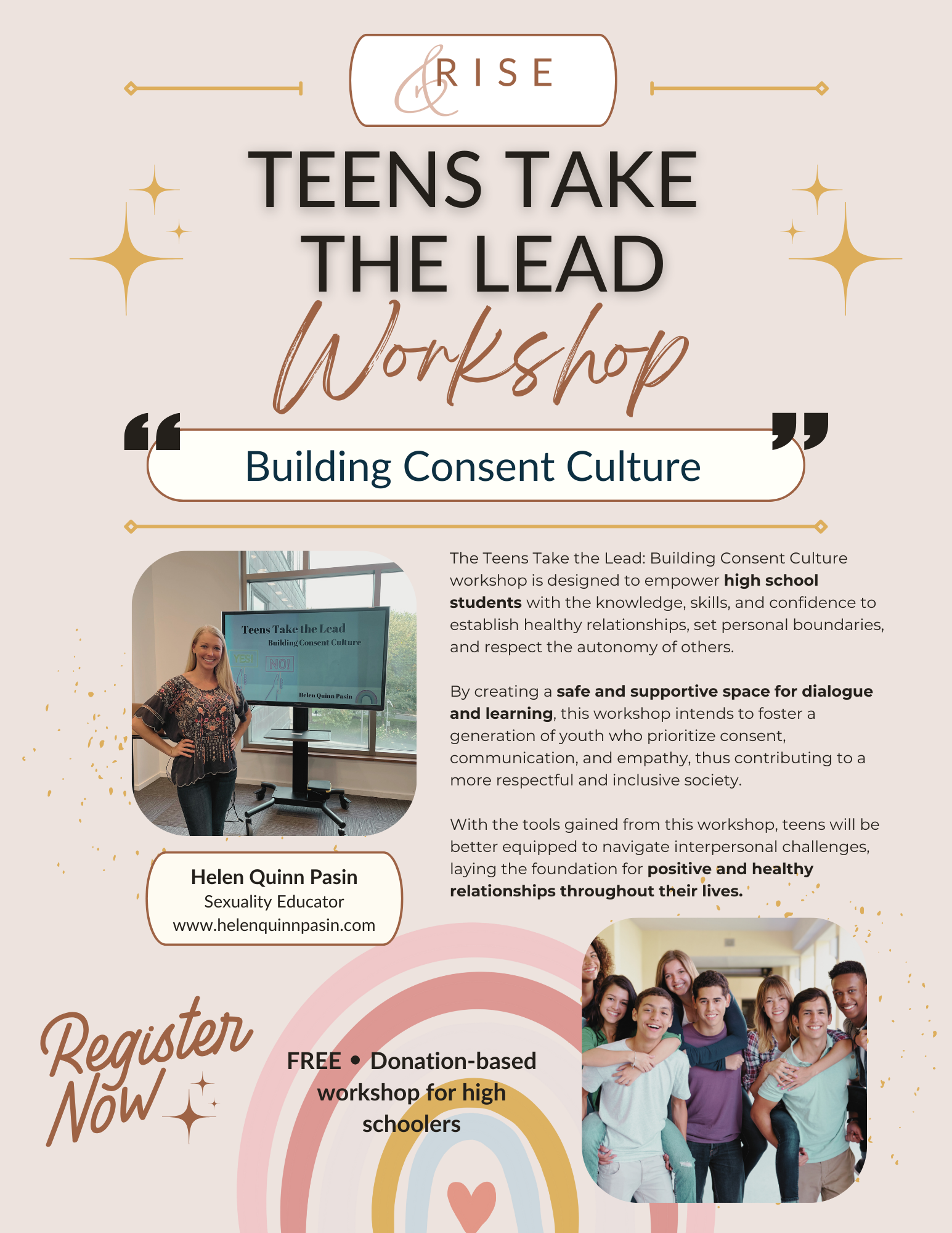 Teens: Building Consent Culture WS — &Rise