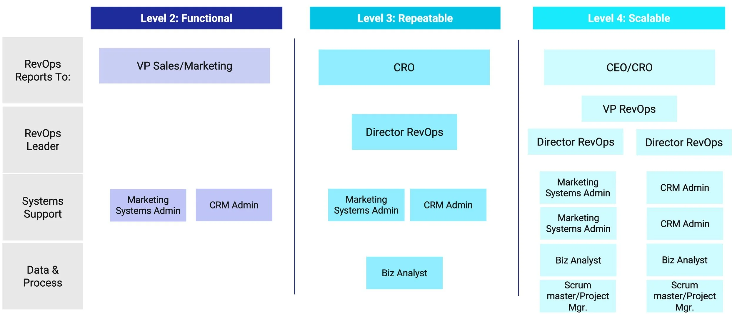 RevOps Framework: Team Structure — Hyperscayle