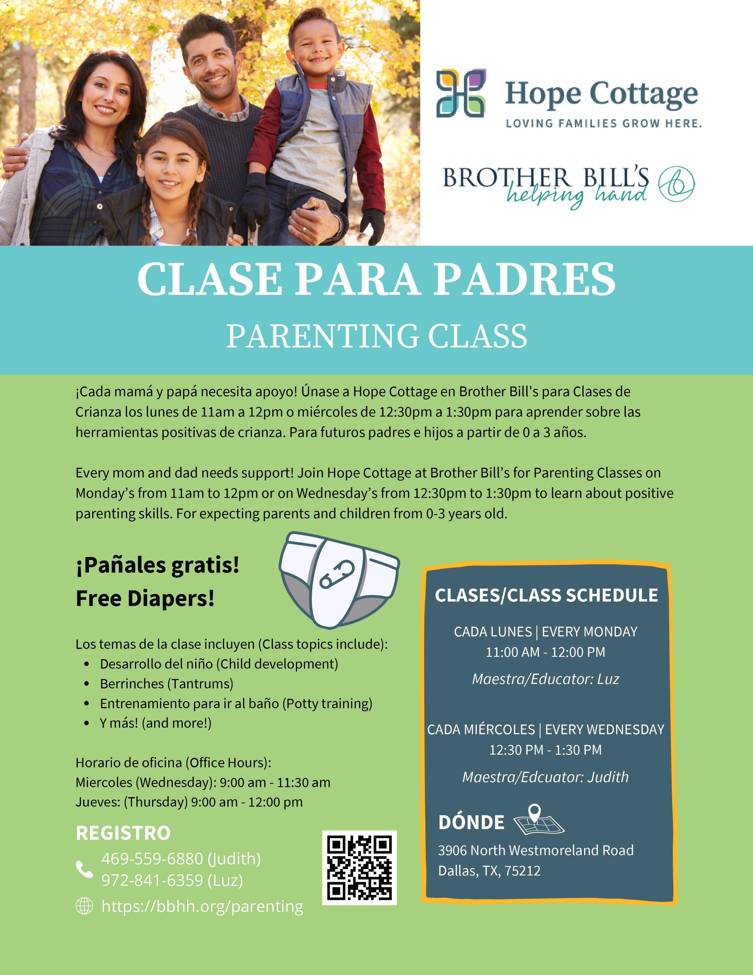 Events & Trainings - Hope Cottage