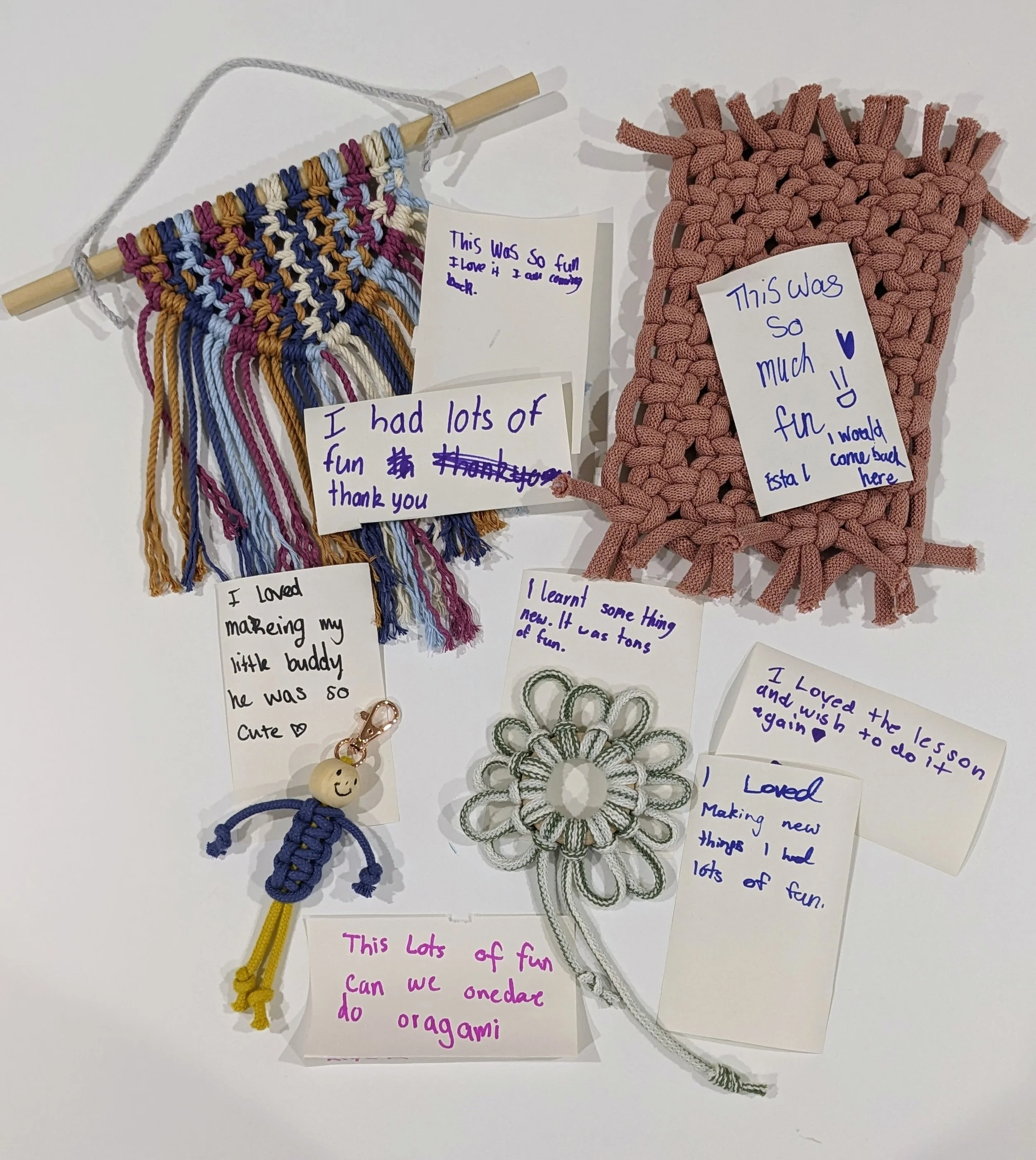 School Holiday Macrame Fun — Big Sky Stories - Bookshop - Macrame - Broken Hill