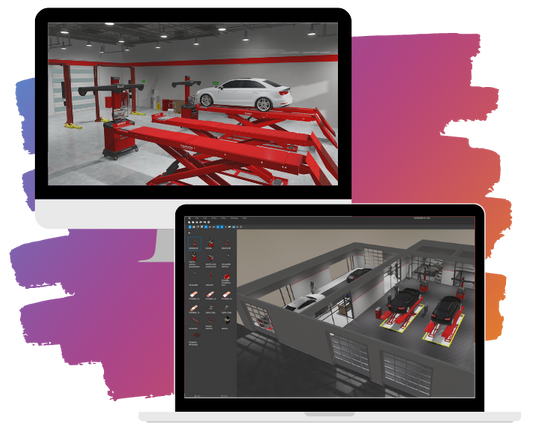 Create 3D repair shop floor plans - Ecdesign — ECDESIGN 3D Floor ...