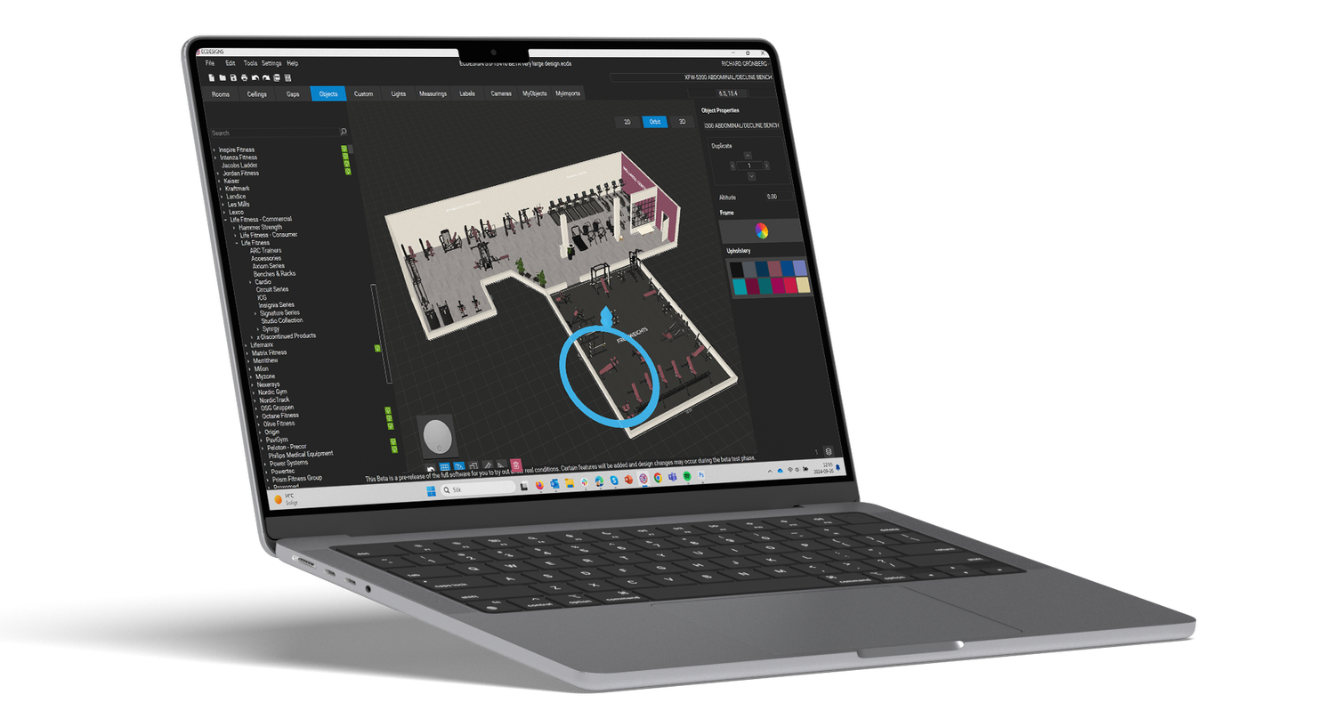 ECDESIGN 3D Floor Planner | Cree el diseño de su habitación en 3D