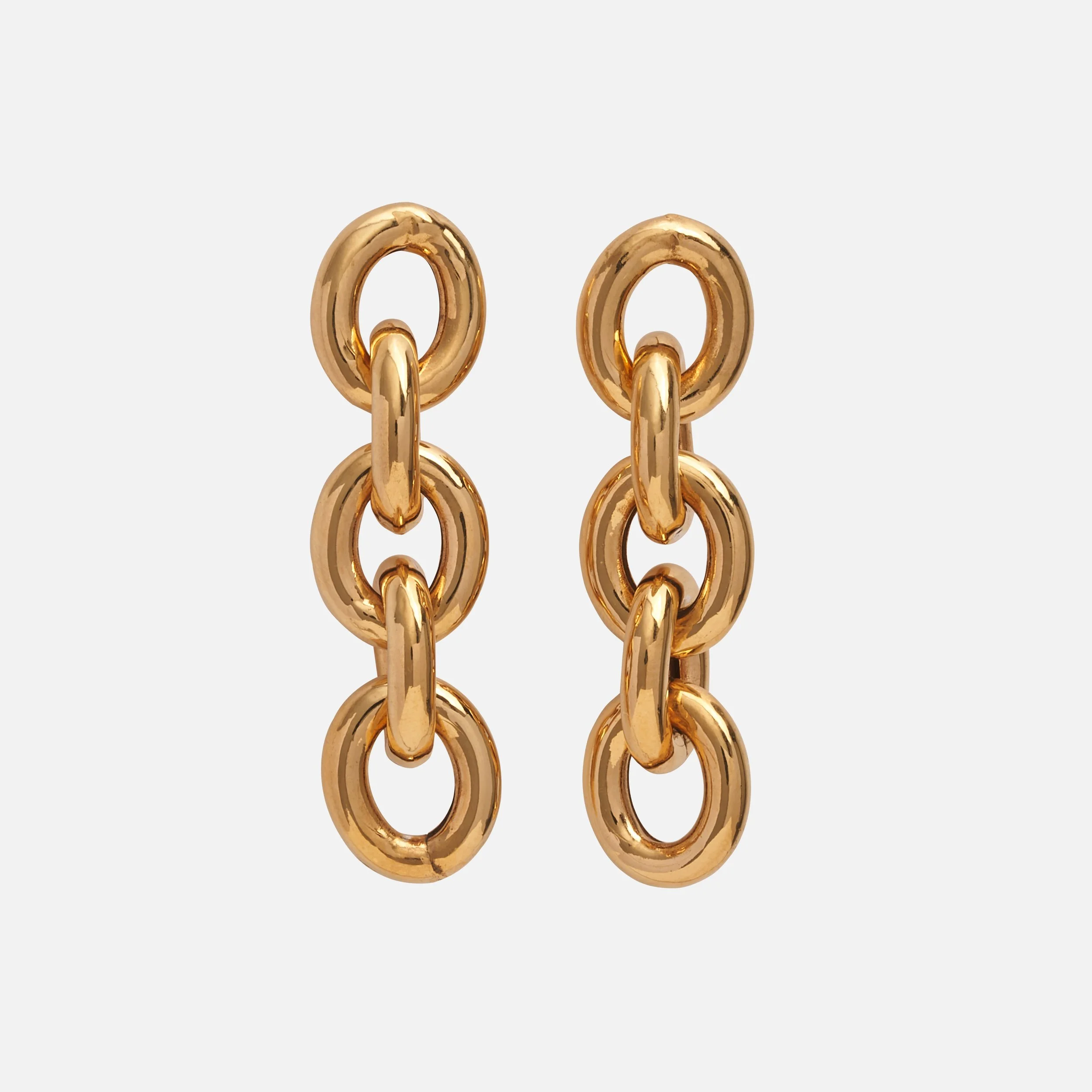 Highly polished drop earring — Karin Andreasson Jewellery