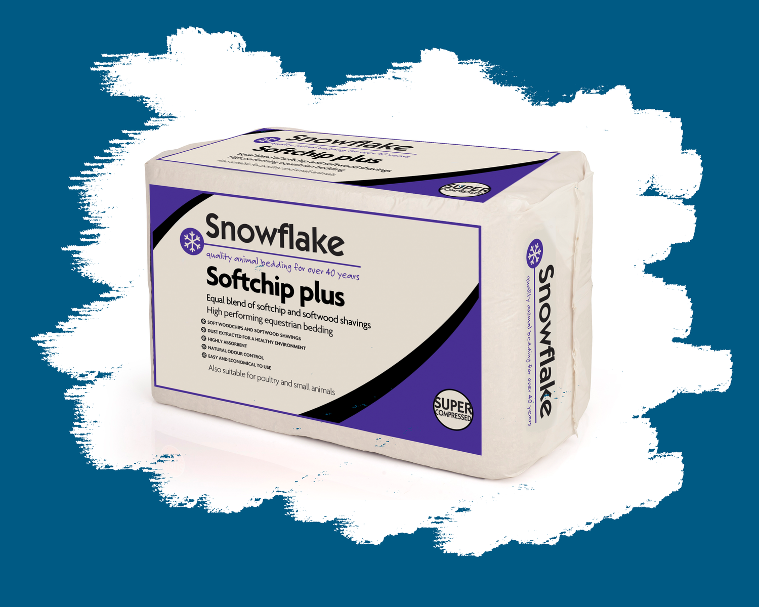 Snowflake Softchip Plus — Snowflake Animal Bedding