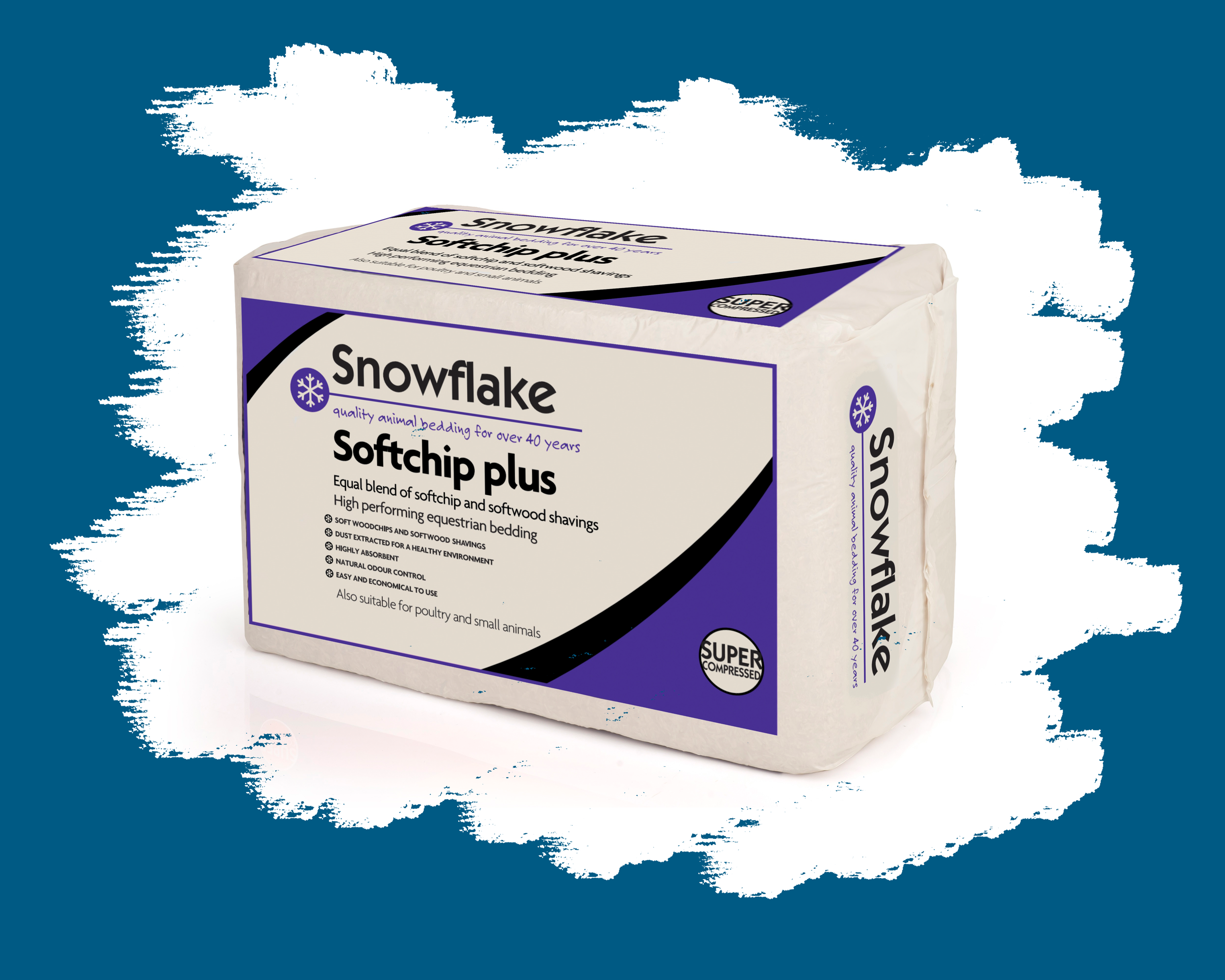 Snowflake Softchip Plus — Snowflake Animal Bedding