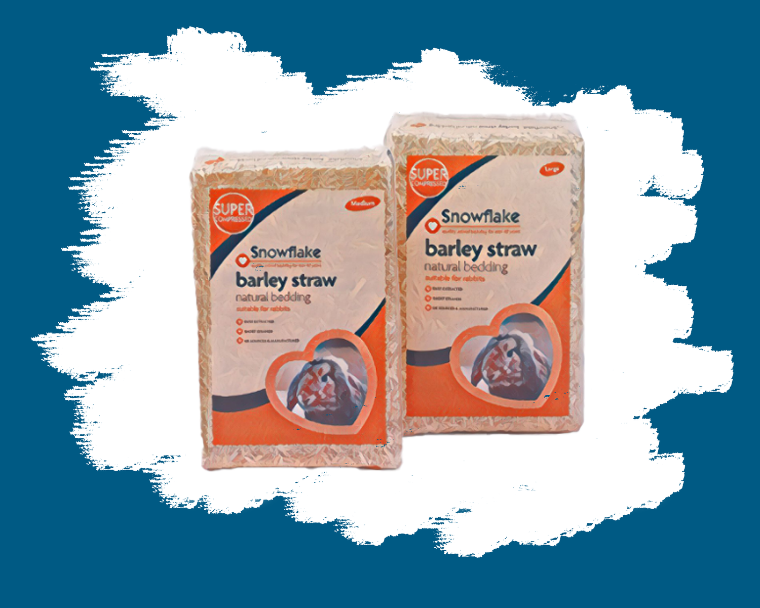 Snowflake Animal Bedding