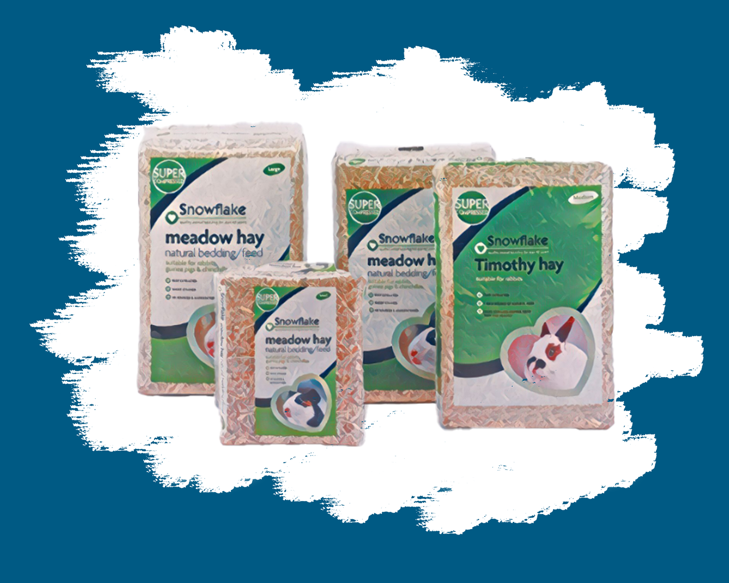 Snowflake Animal Bedding