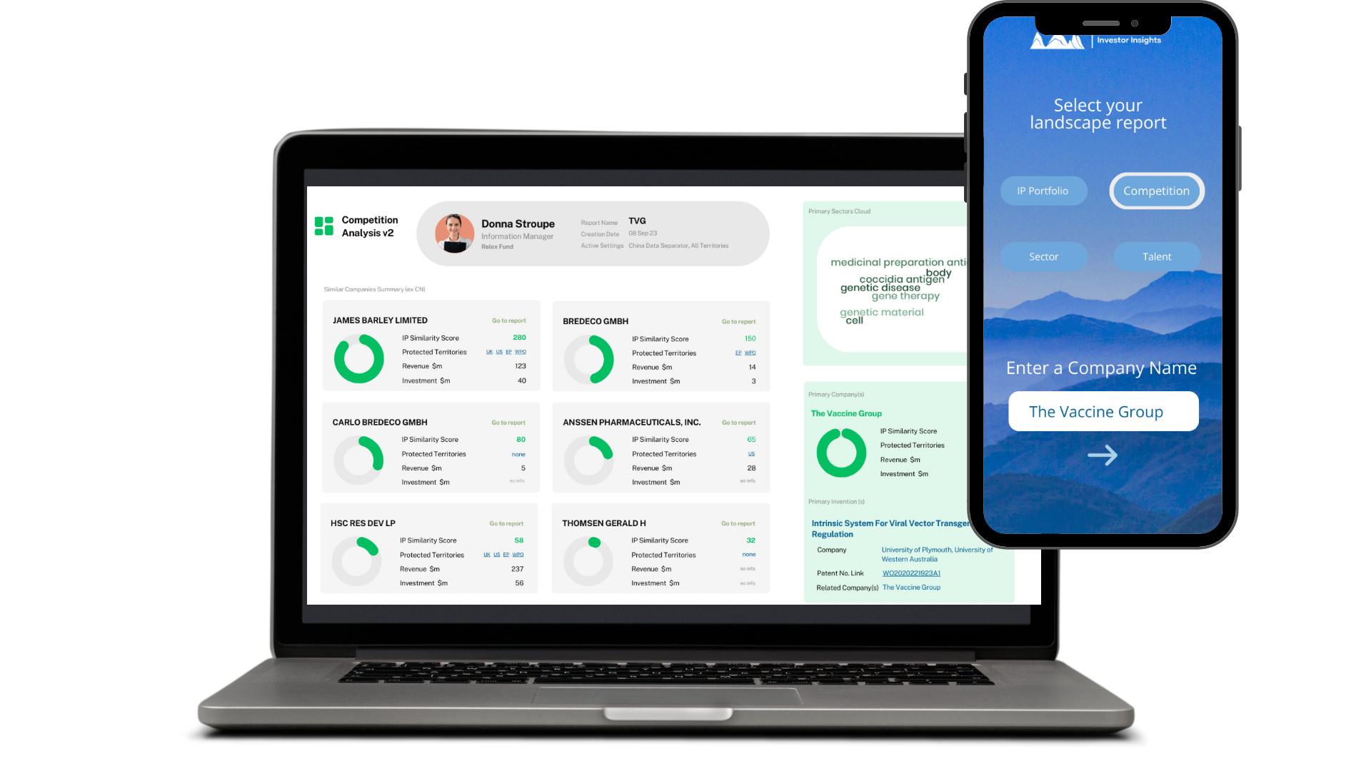 Elute Search and Comparison Software.