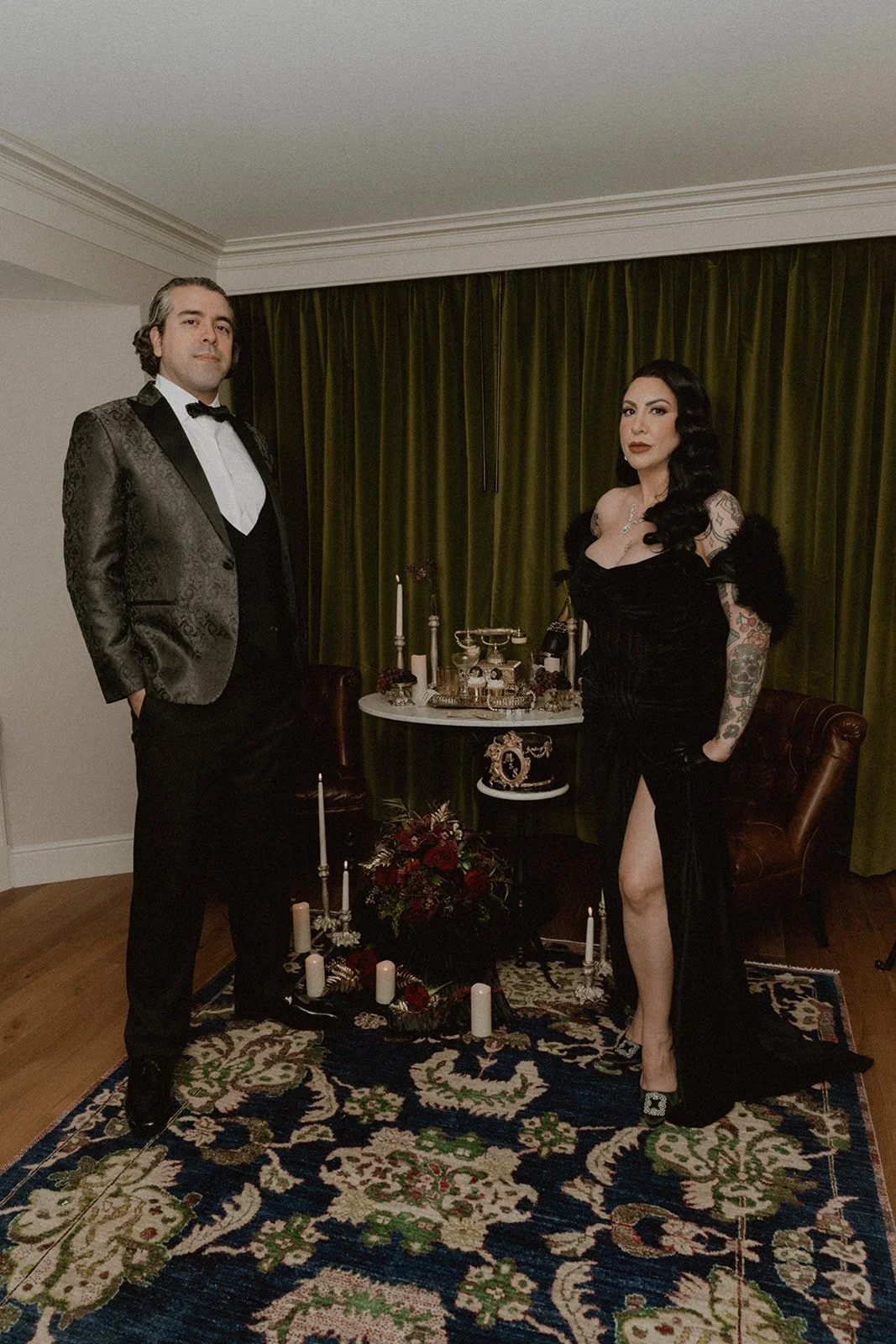 Moody Las Vegas Vow Renewal at The NoMad Hotel — Cruz Valentin Photography