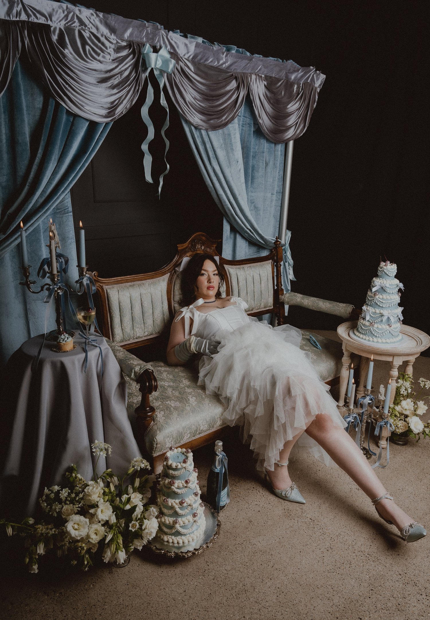 Lana Del Rey Inspired Coquette Editorial Photoshoot — Cruz Valentin ...