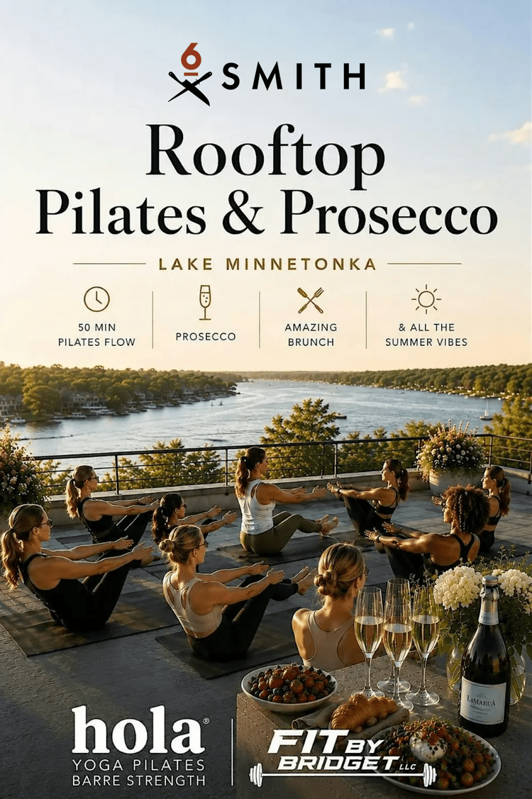August Rooftop Pilates & Prosecco — 6Smith