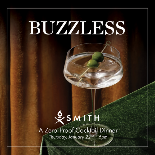 Buzzless: A Zero-Proof Cocktail Dinner — 6Smith
