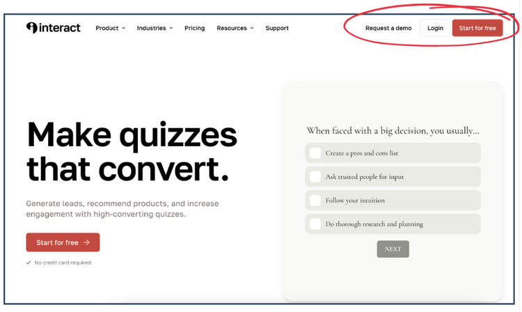 How to Create a Lead-Generating Quiz with Interact (Step-by-Step Guide ...