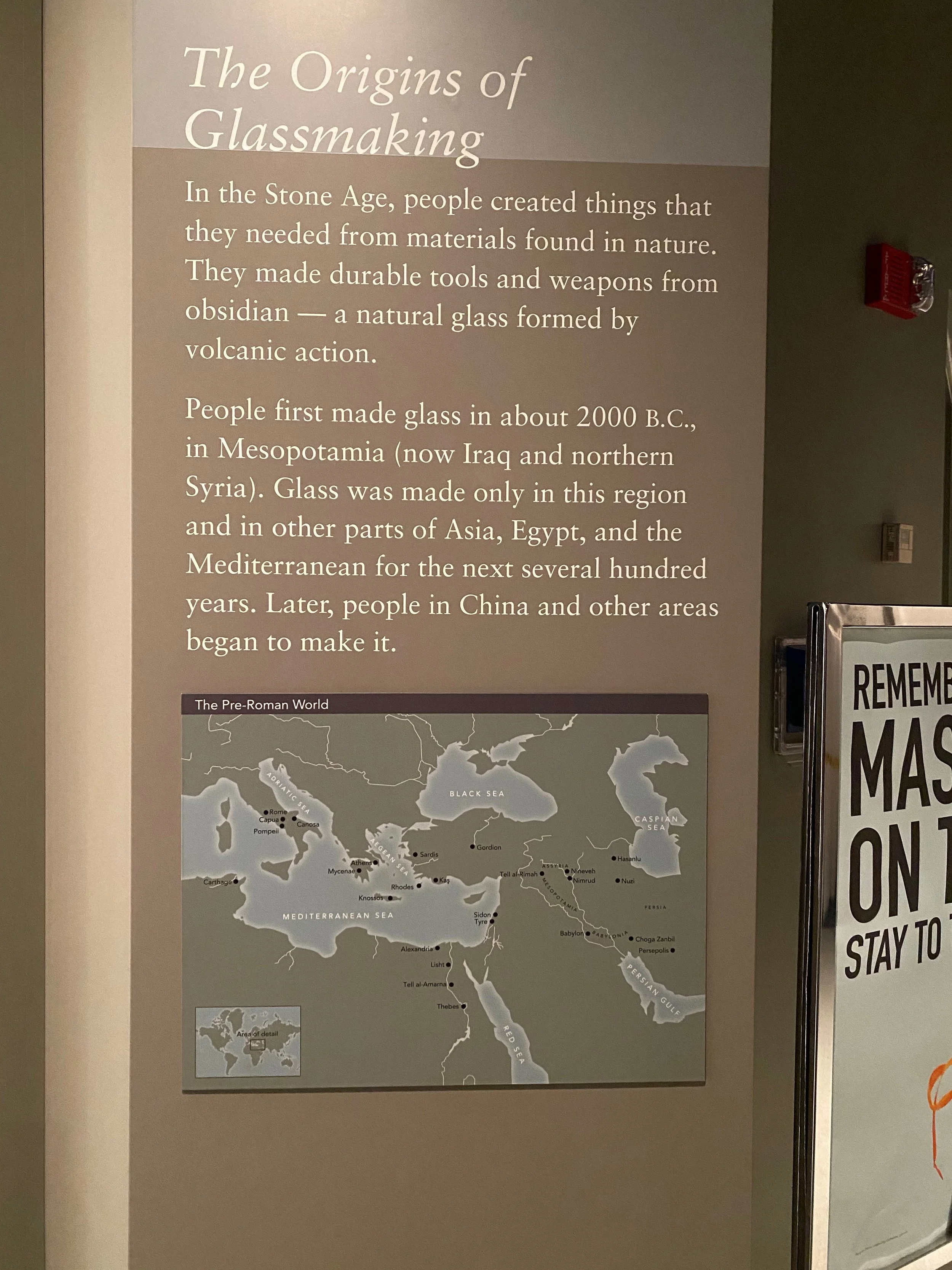 Chronology of Pre- Modern Glass — Lykania