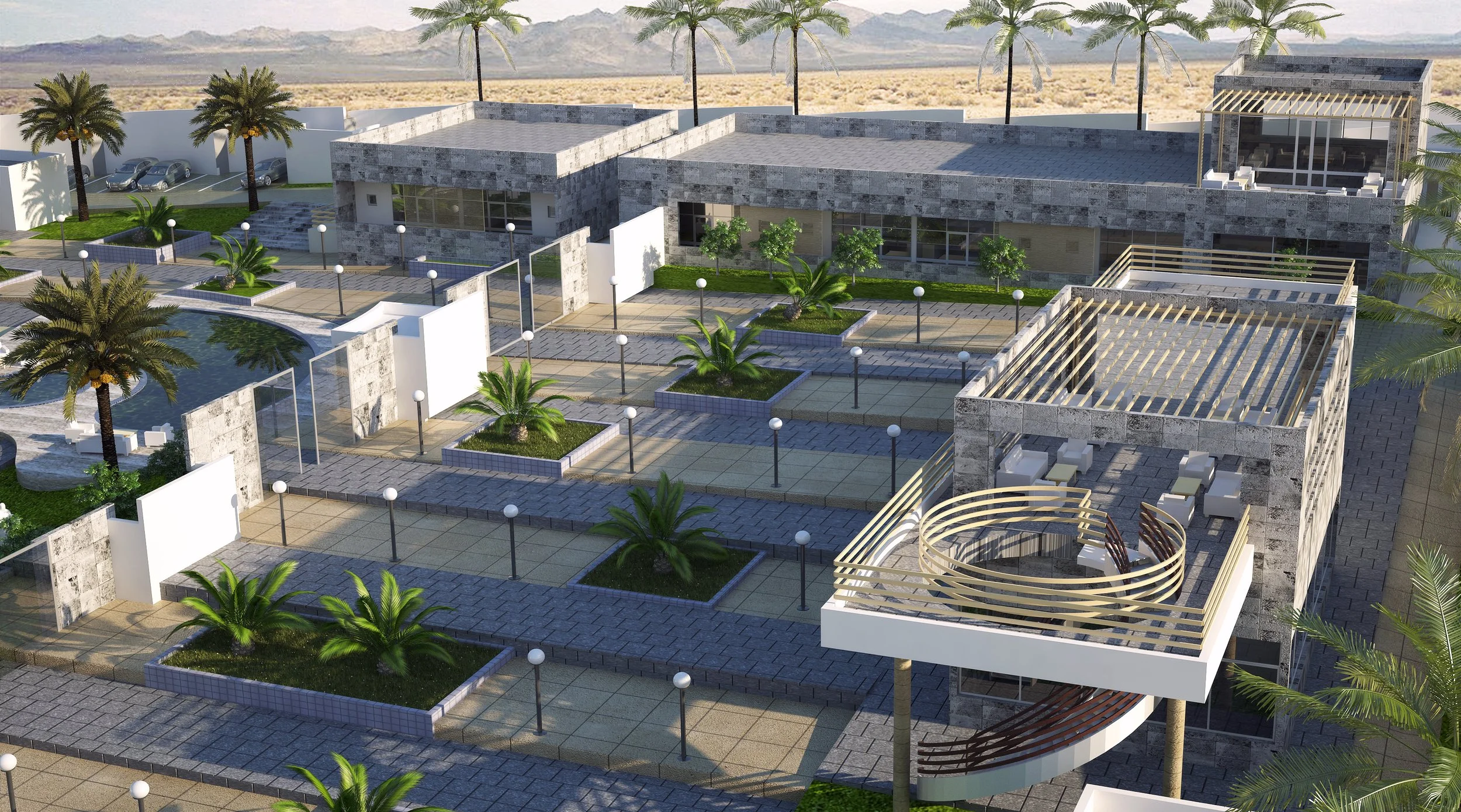 Private resort, Al Amaria, Riyadh — MZ Designs