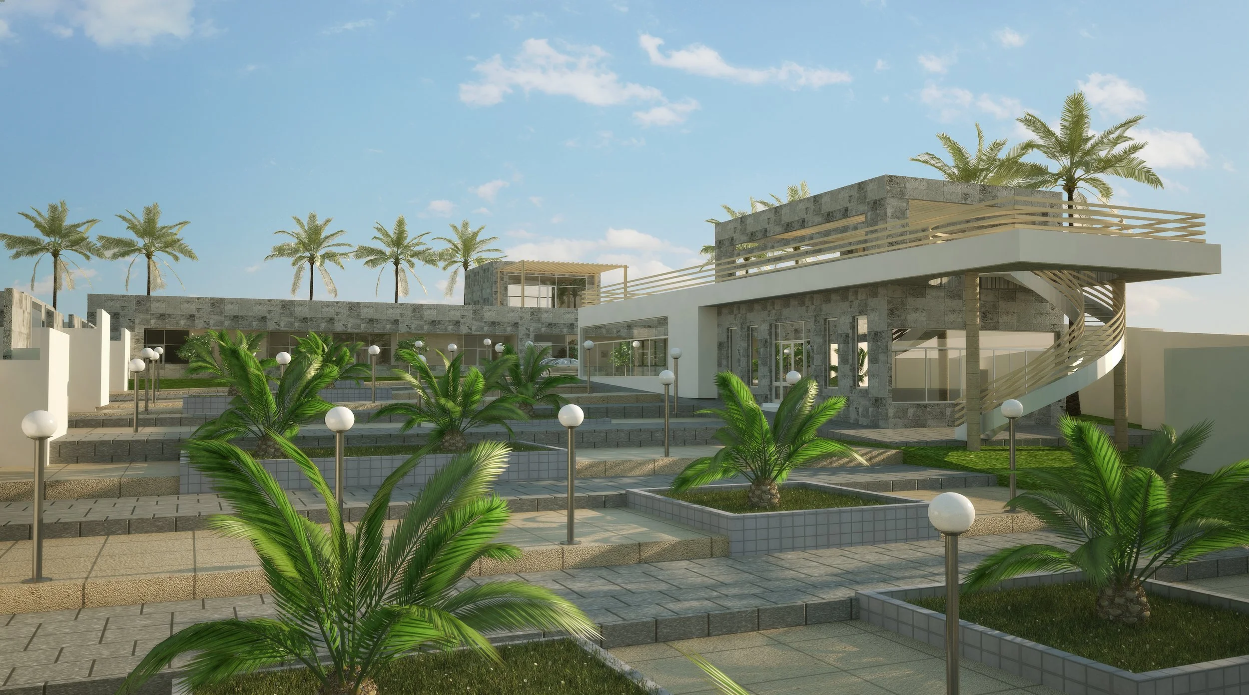 Private resort, Al Amaria, Riyadh — MZ Designs