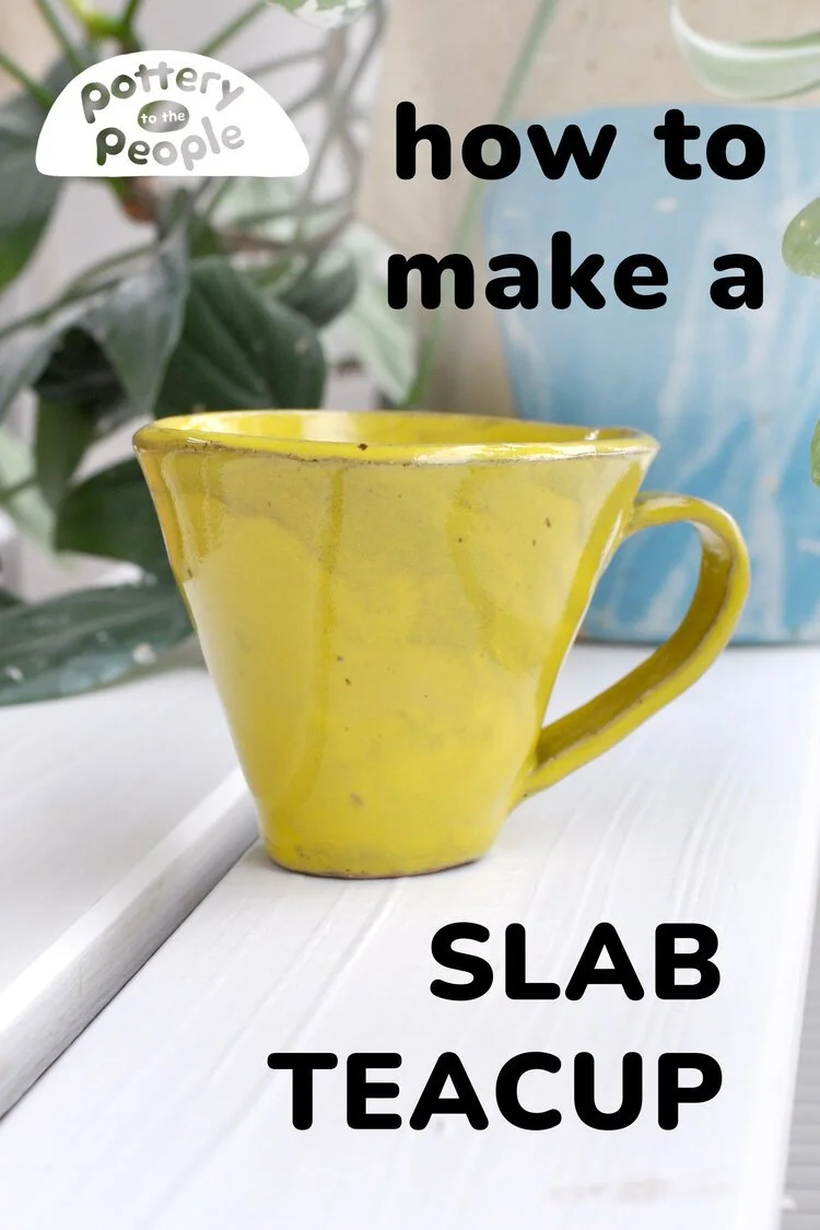 Teacup Tutorial with Template — pottery to the people