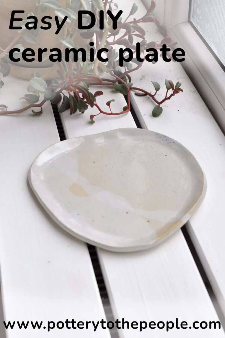 Easy Slab Plate Tutorial — pottery to the people