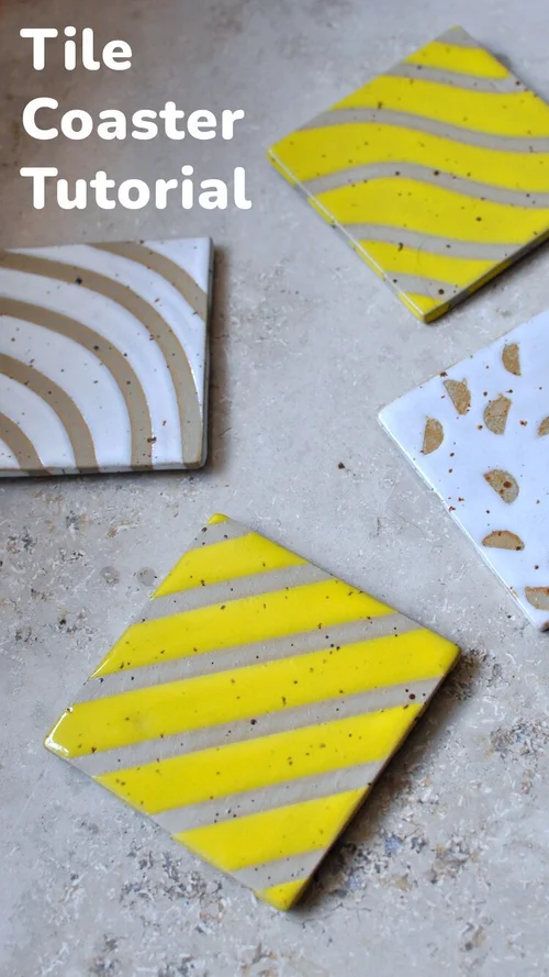 Tile Coaster Tutorial — pottery to the people
