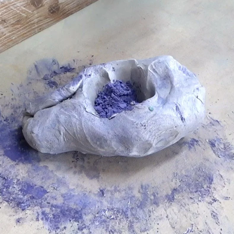 Staining Clay & Marbling Pottery — pottery to the people