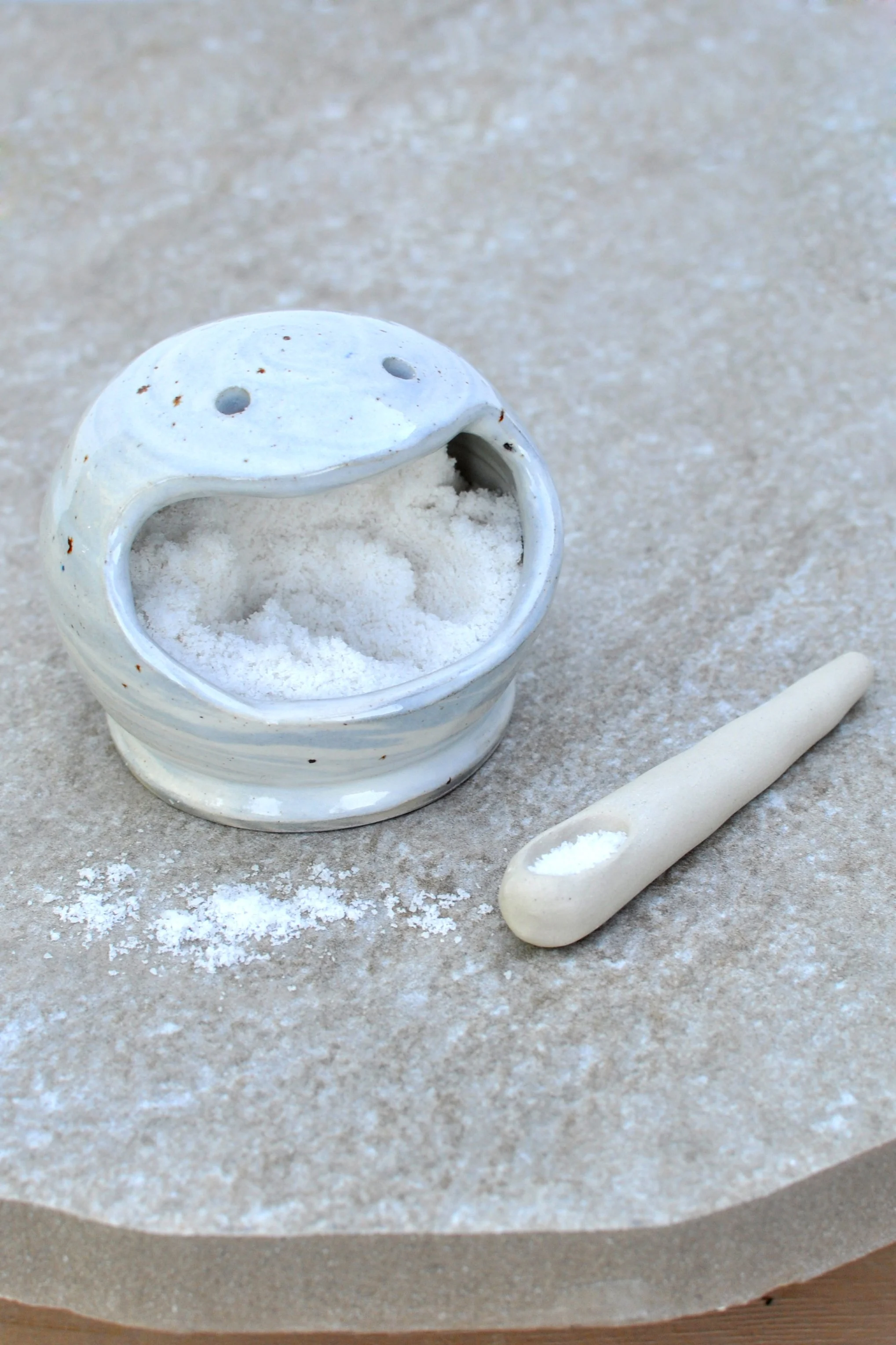 Salt Cellar & Spoon Tutorial — pottery to the people
