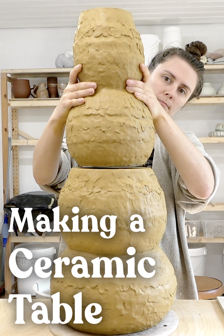Ceramic Table Tutorial — pottery to the people