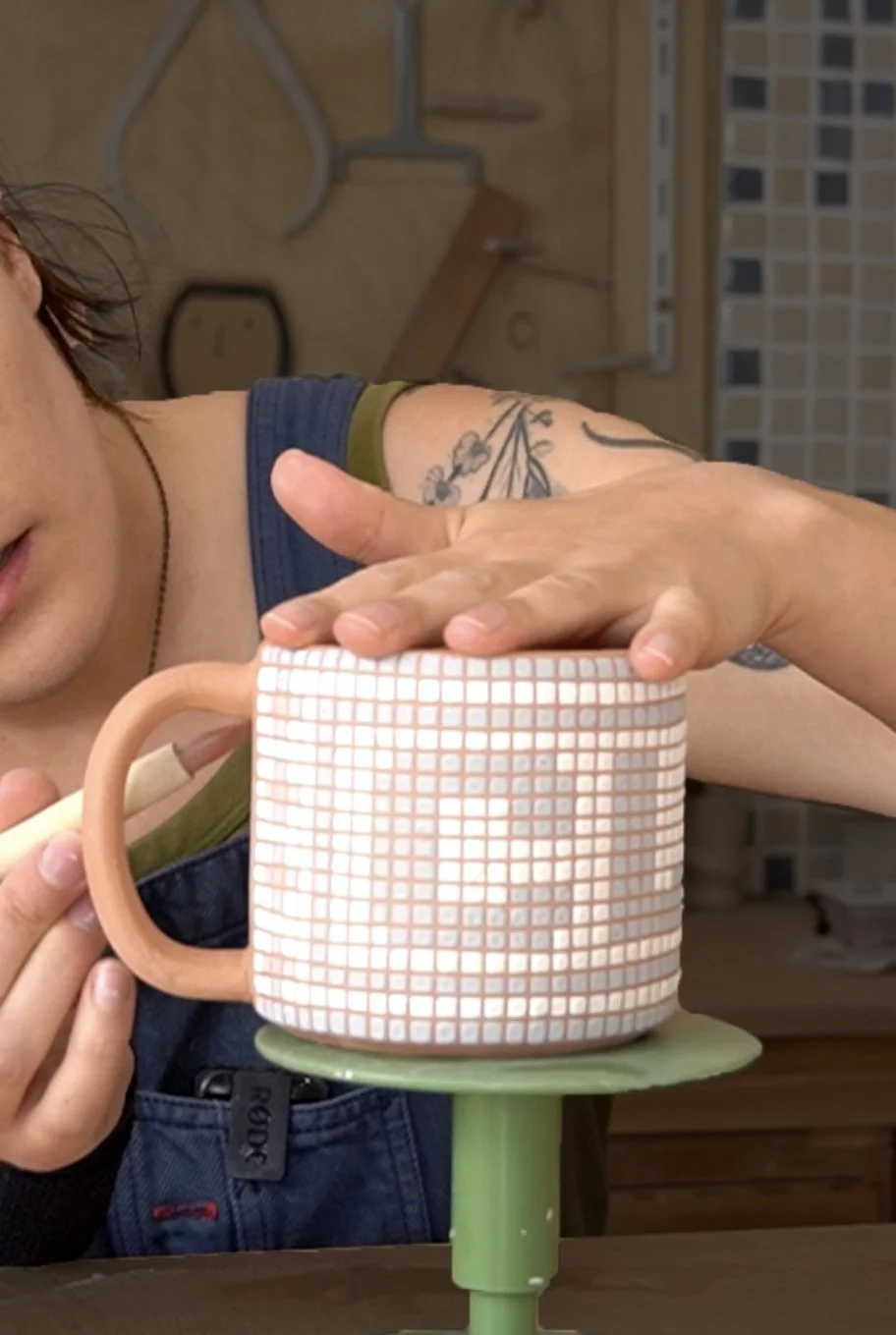 Making a Tile Mug — pottery to the people