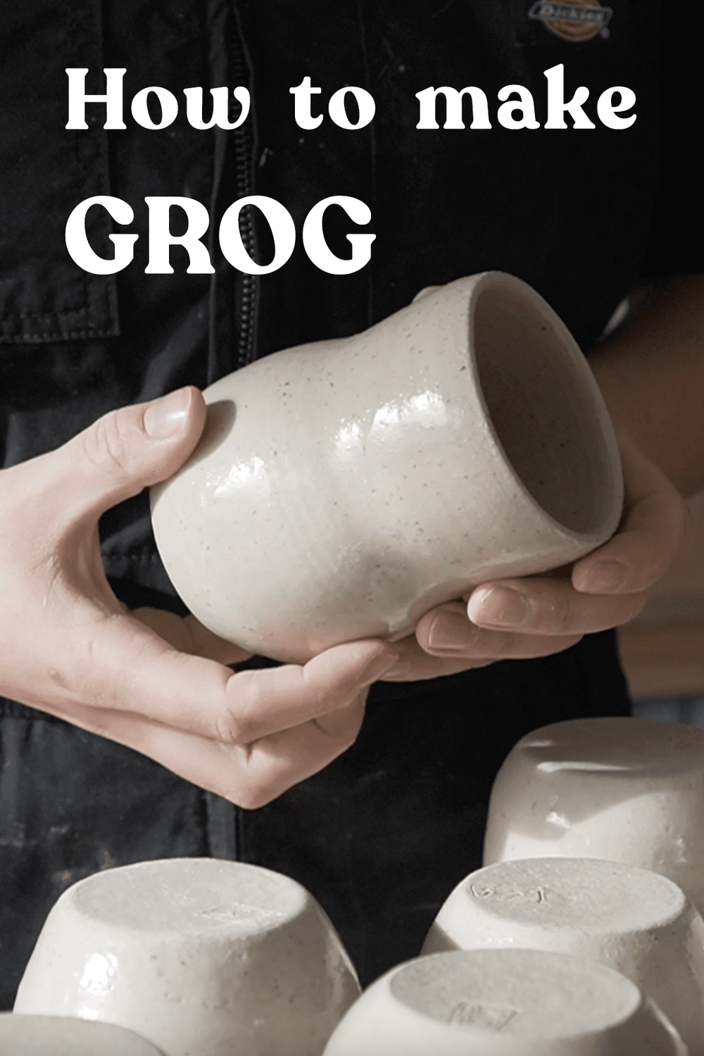 How to make Grog — pottery to the people