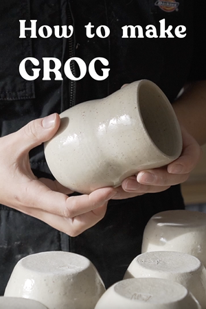 How to make Grog — pottery to the people