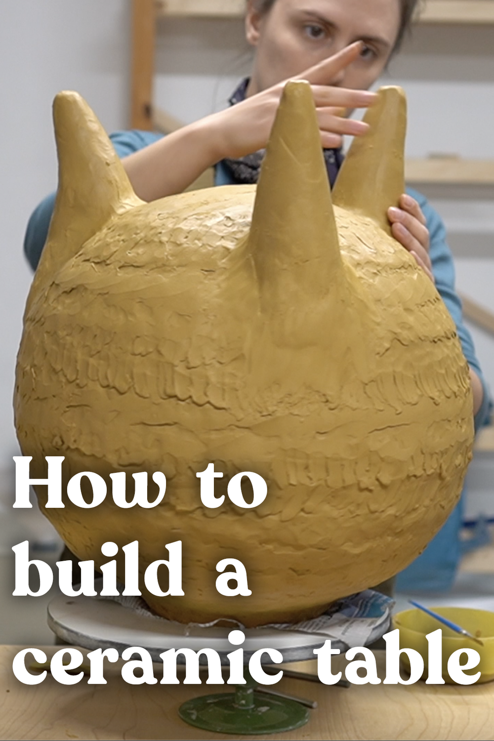 Making a Ceramic Planter Table — pottery to the people