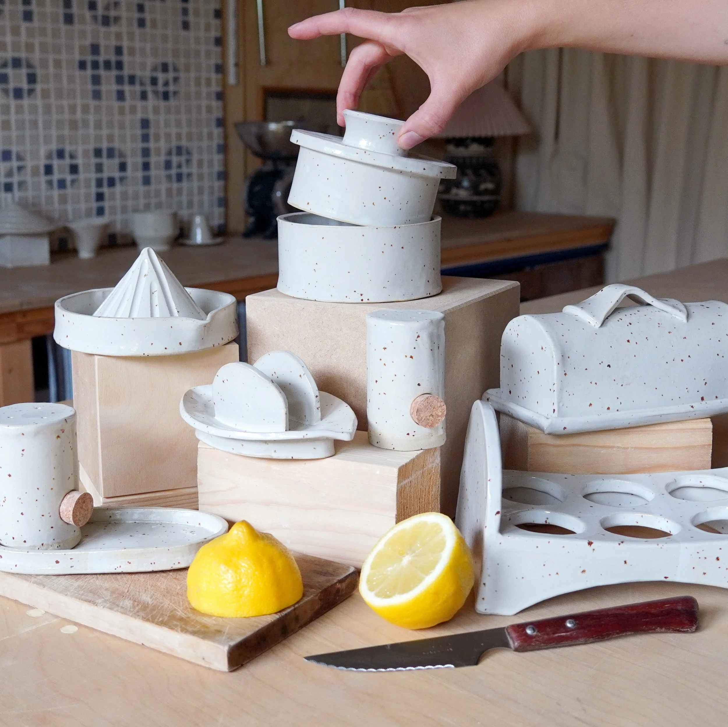 Butter Keeper Template — pottery to the people