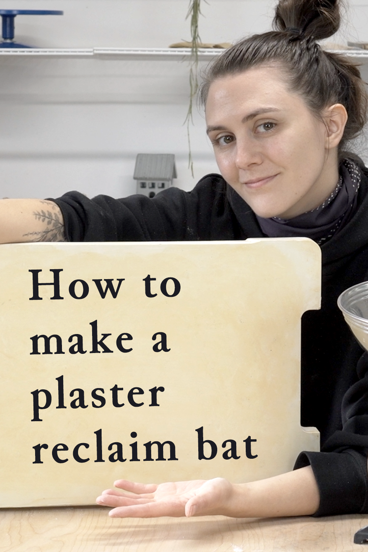 How to Make a Plaster Reclaim Bat — pottery to the people