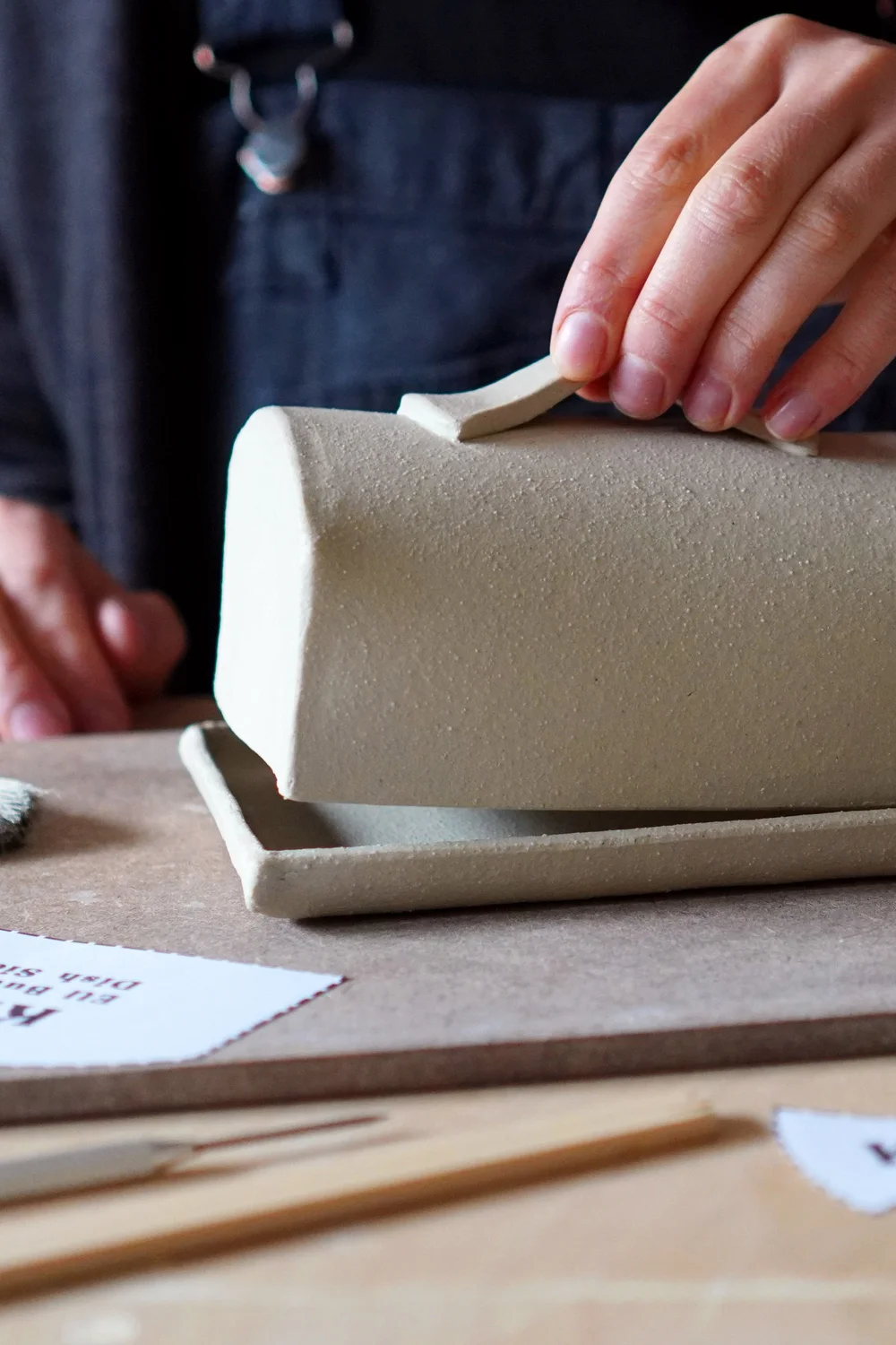 Butter Dish — pottery to the people