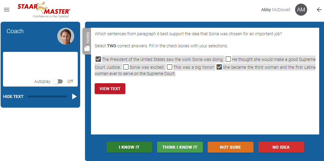 Product Overview — STAAR MASTER