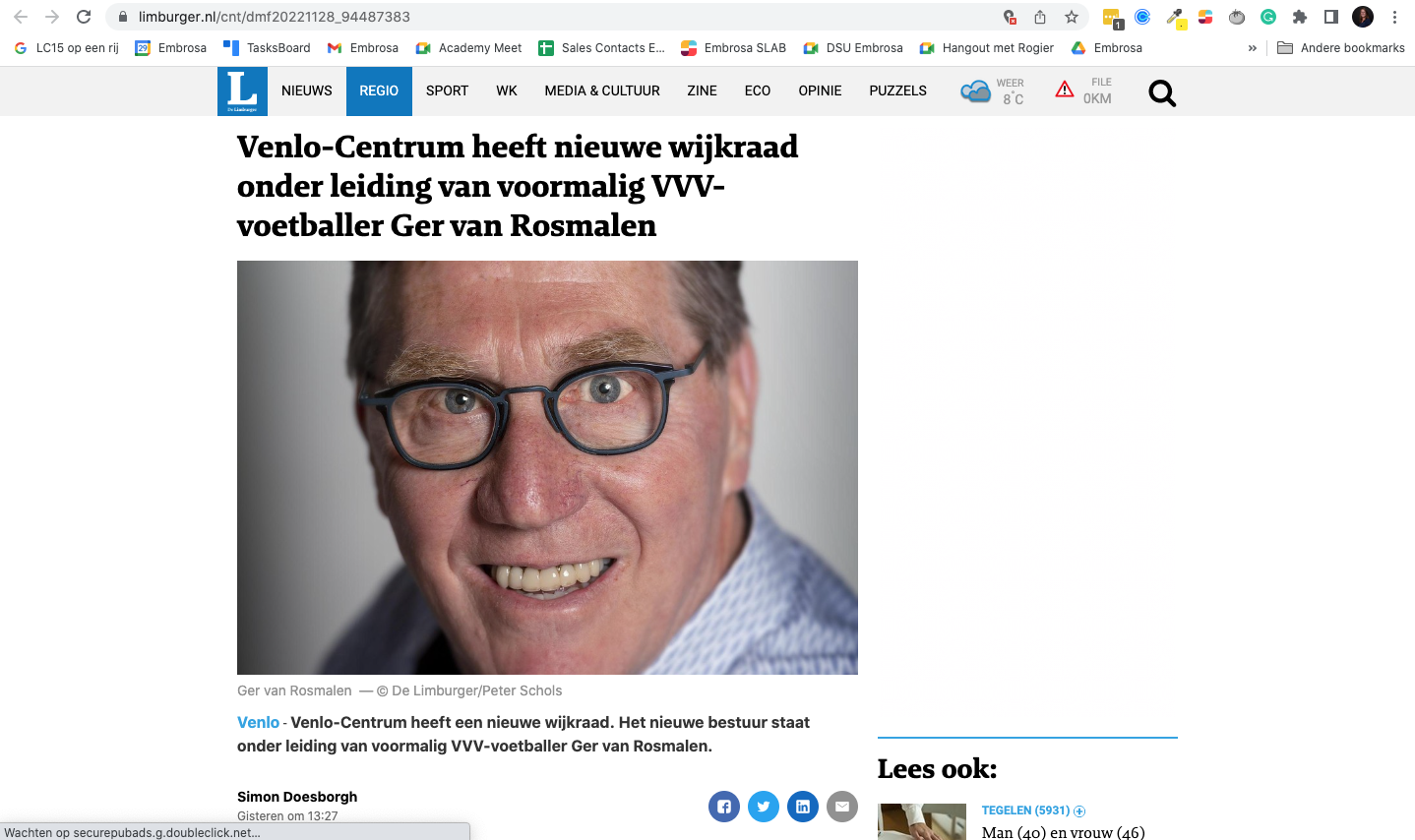 Nieuws — Wijkraad Venlo Centrum
