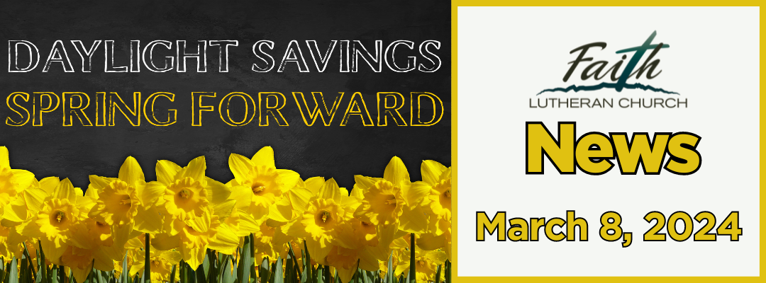 Weekly Email — Faith Lutheran Church