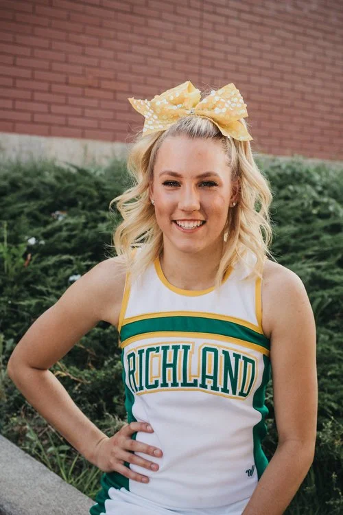 High School Cheerleader Portrait