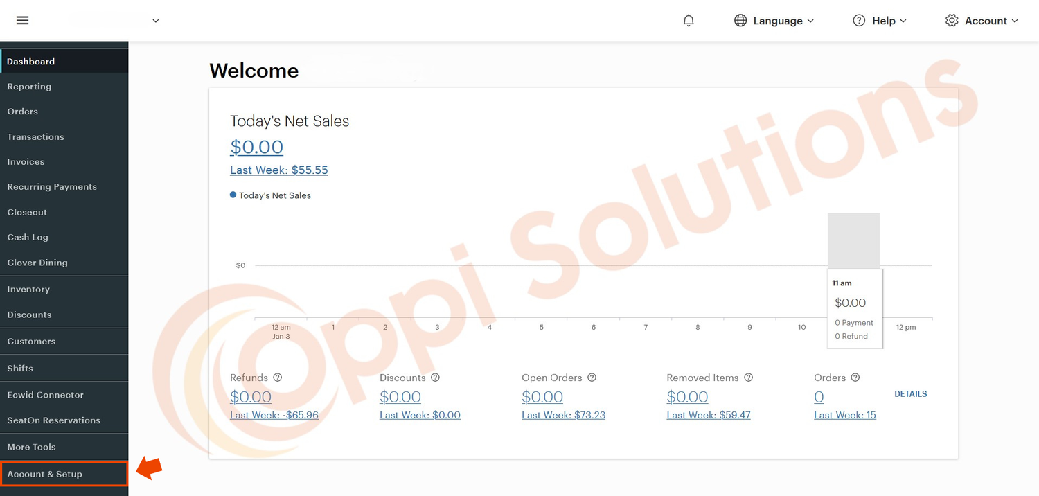 How to view your Monthly Statement on Clover Dashboard — Oppi Solutions