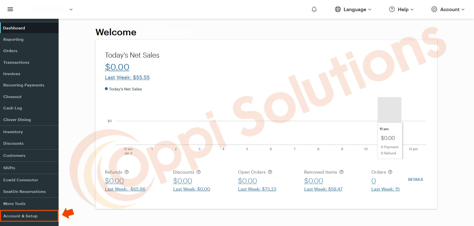 How to view your Monthly Statement on Clover Dashboard — Oppi Solutions