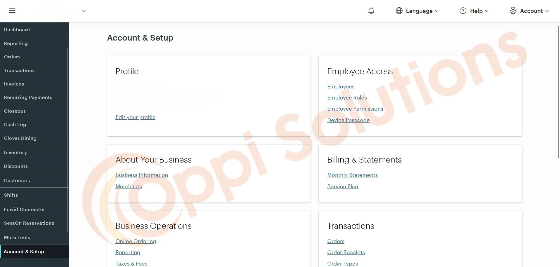 How to view your Monthly Statement on Clover Dashboard — Oppi Solutions