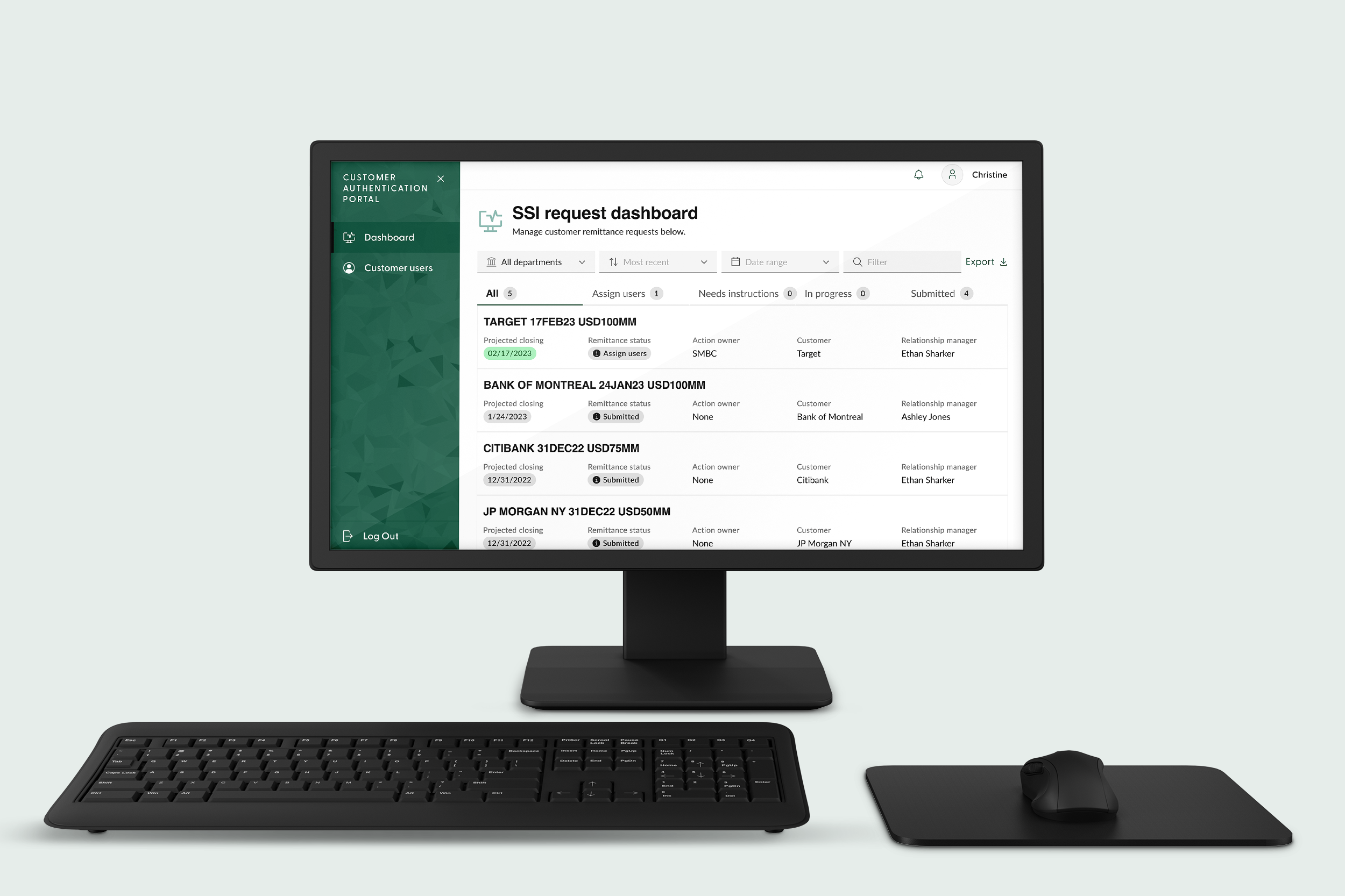 SMBC Customer Authentication Portal — Richard Cheeyou